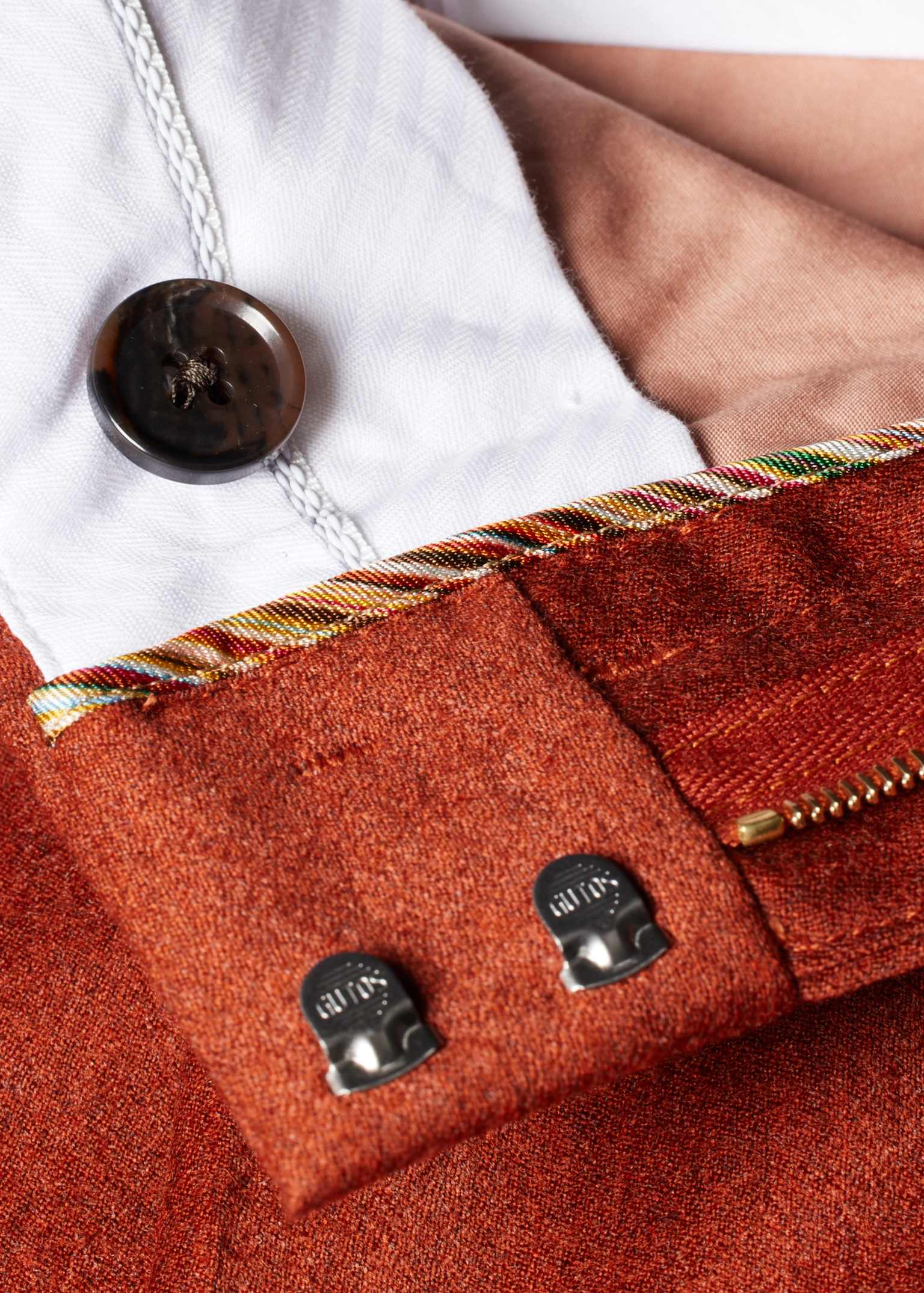 Women's Rust Flannel Suit