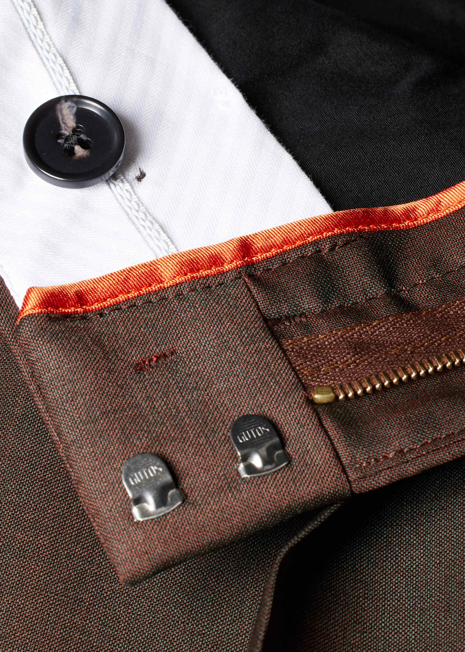 Women's Brown Tonic Wool Wide-Leg Trousers