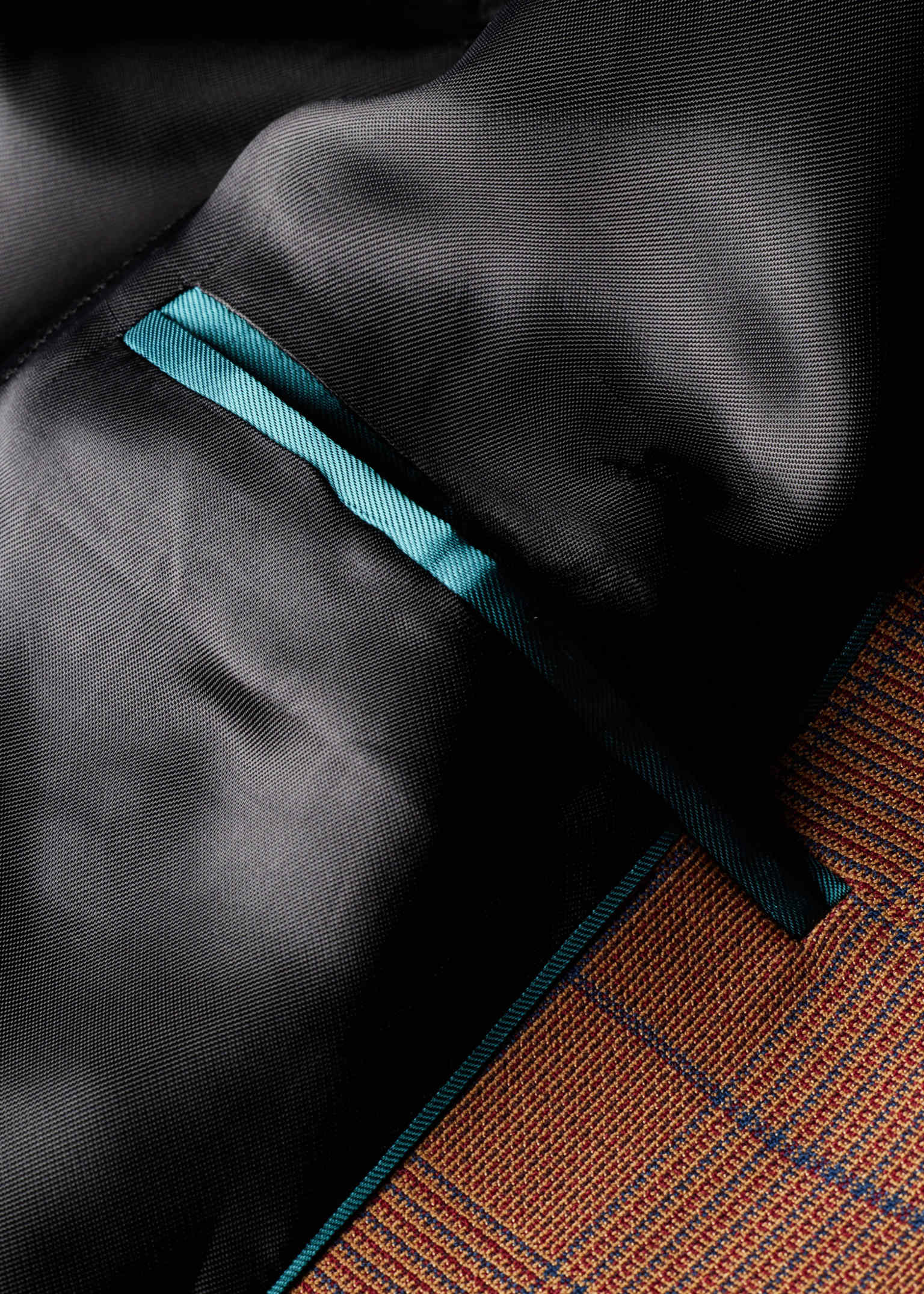 Women's Brown Check Jacket