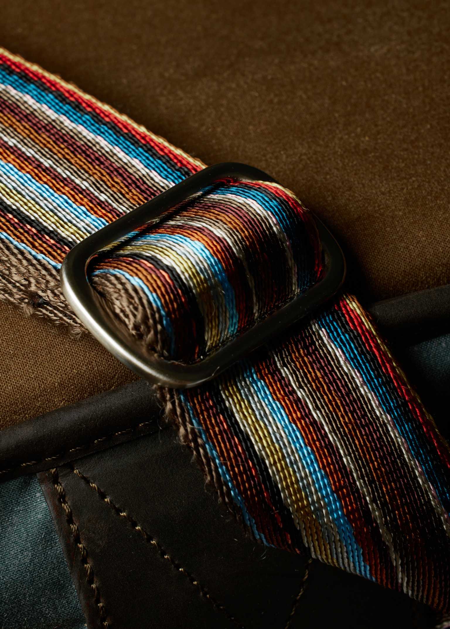 Paul Smith loves Barbour - Tan Wax Tarras Bag