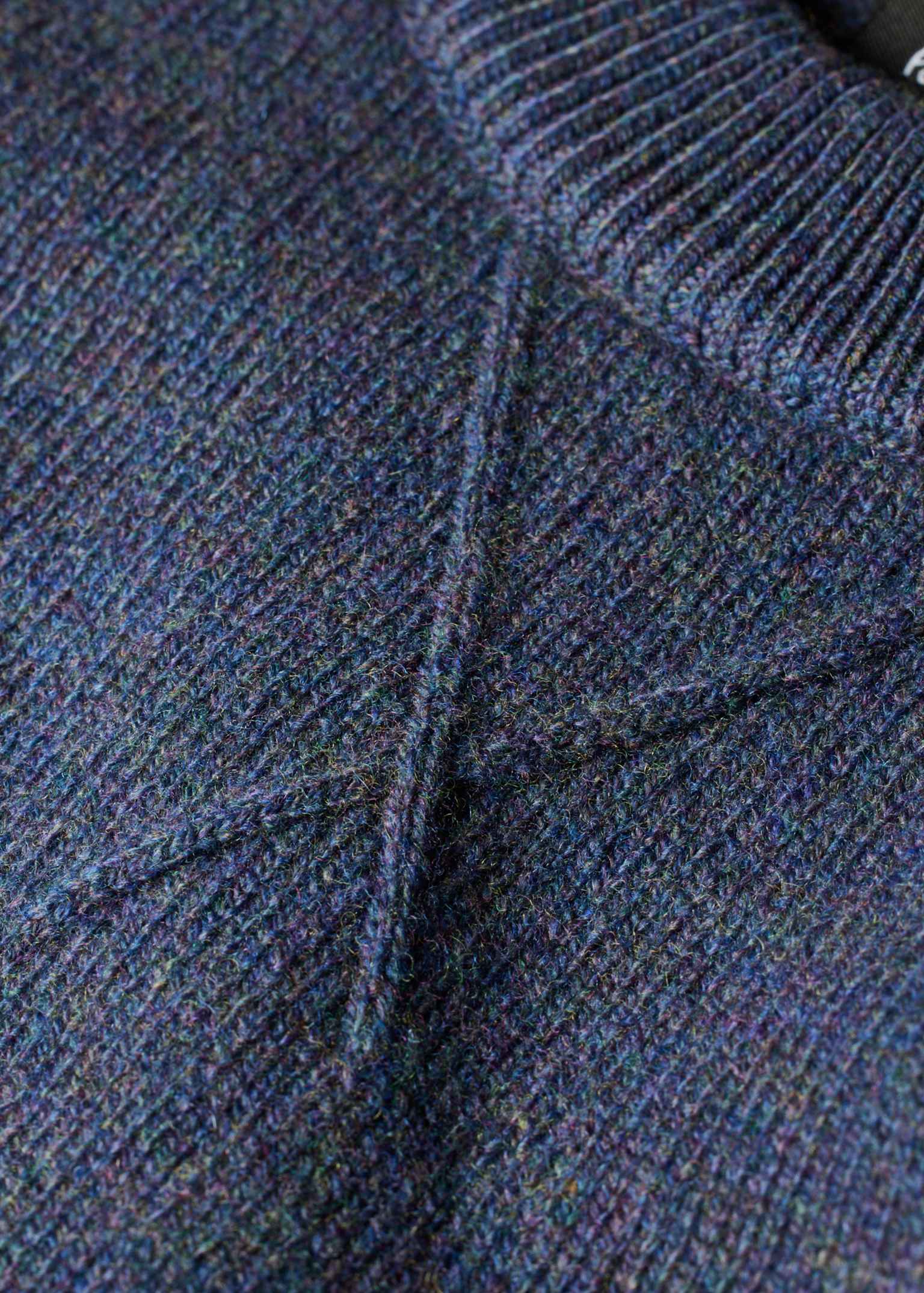 Men's Indigo Merino Wool Sweater