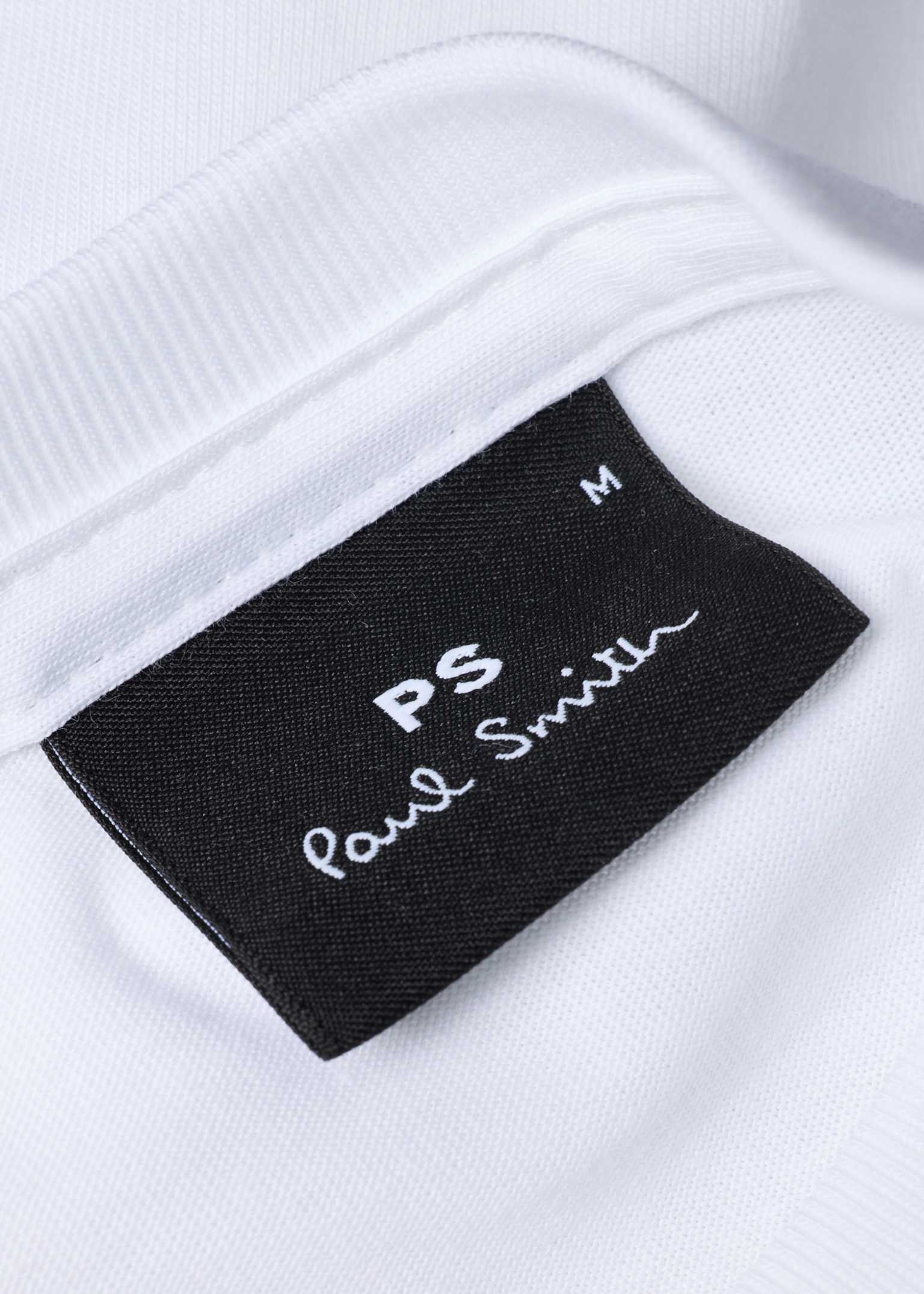 Men's White 'Bike Chain' Print T-Shirt