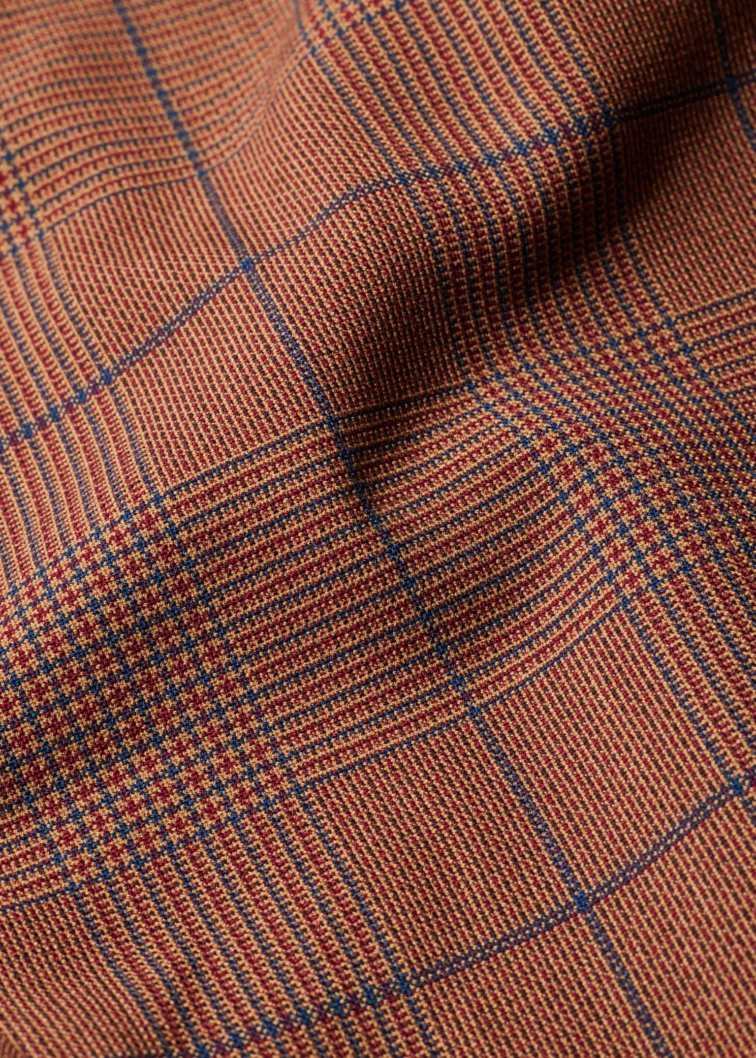 Women's Brown Check Suit