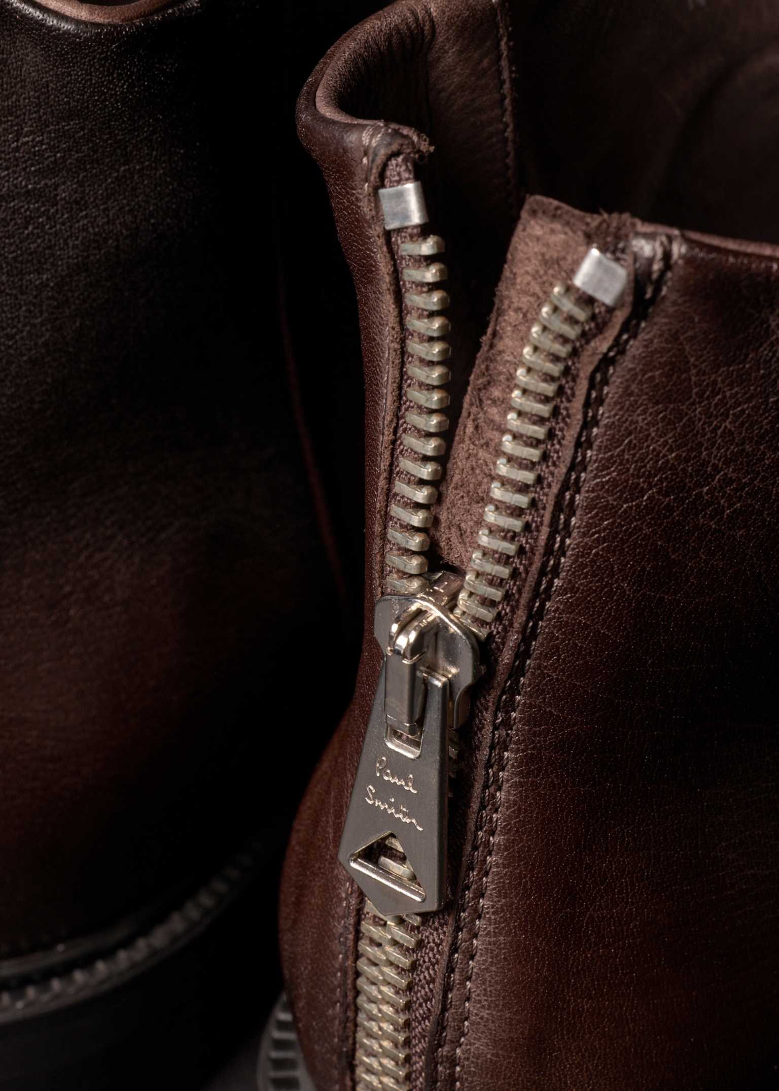 Men's Brown Leather 'Nik' Boots