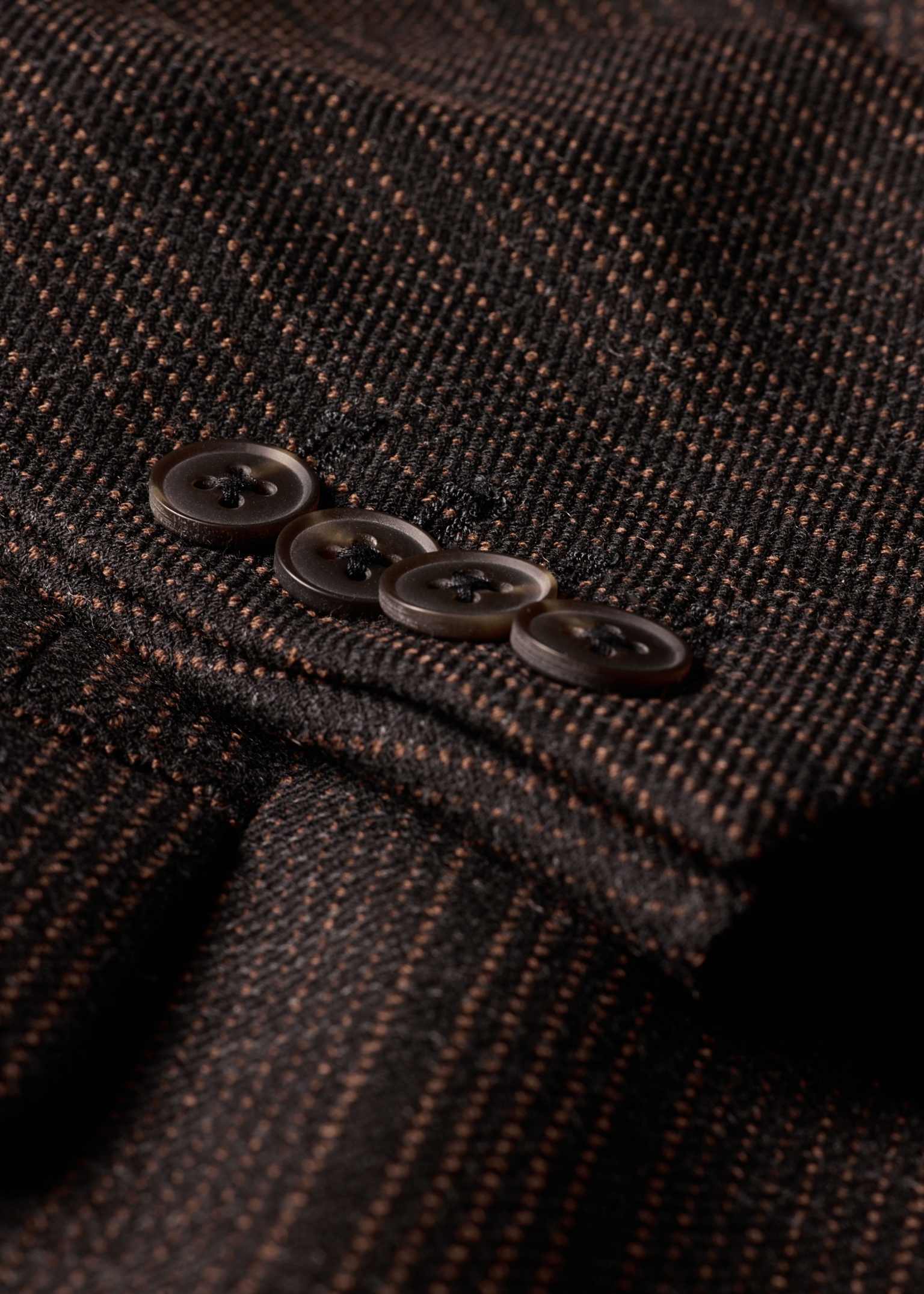 Women's Black Flecked Check Blazer