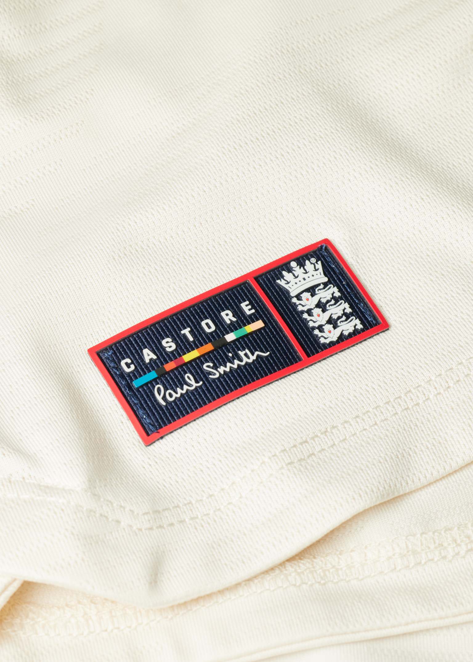 Paul Smith + Castore - Whisper White Jacquard T-Shirt