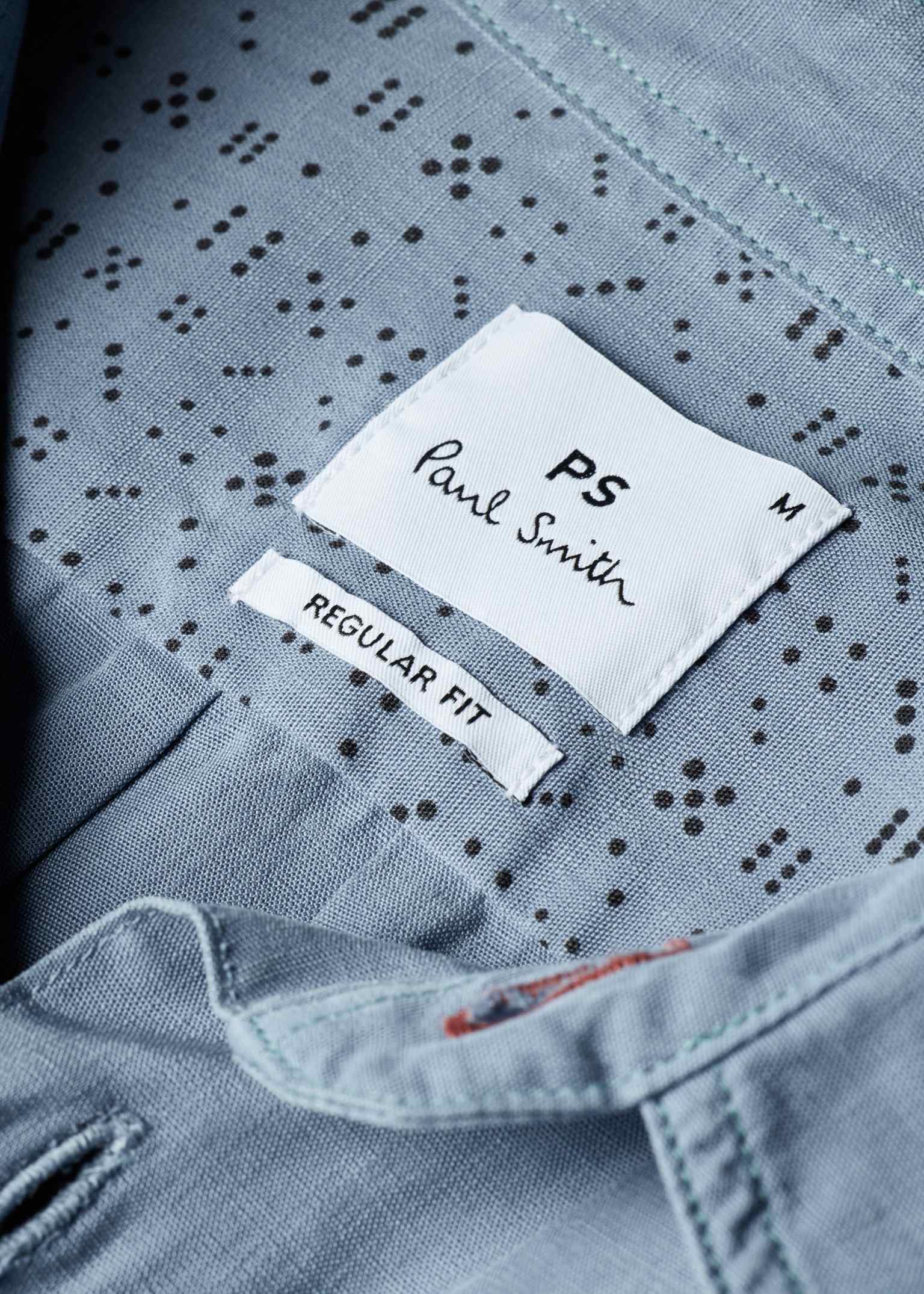 Men's Light Blue Lyocell-Cotton Shirt