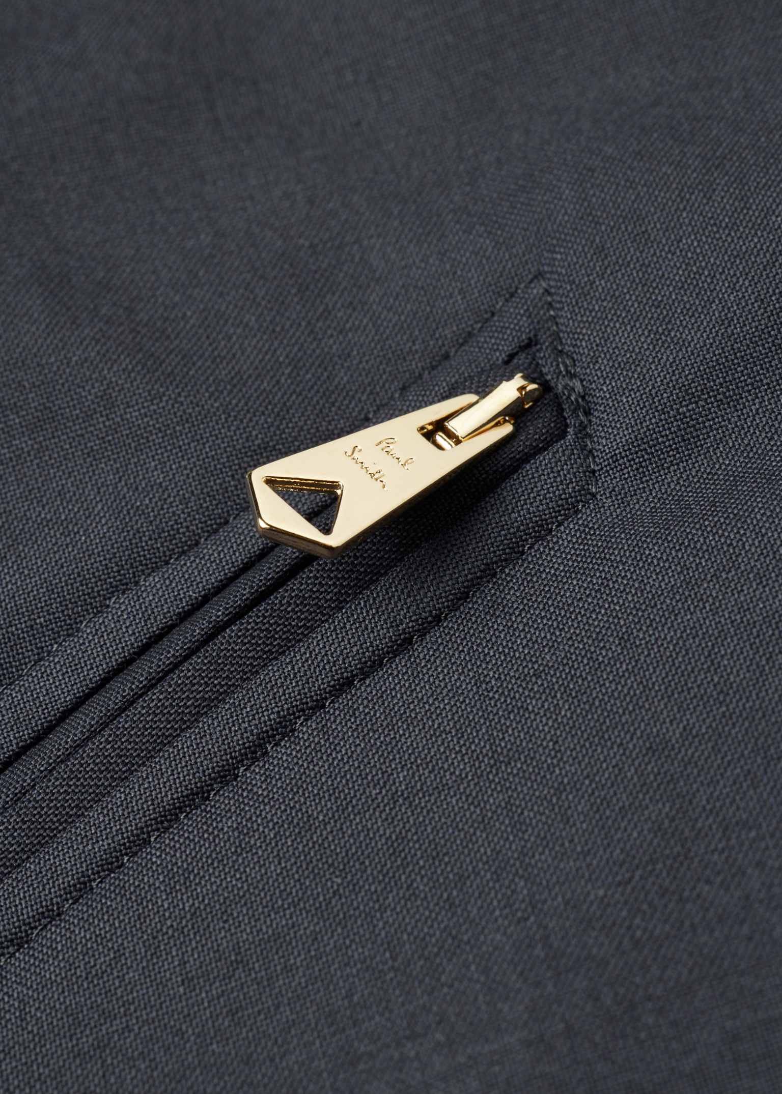 Men's Navy 'Storm System' Wool Gilet