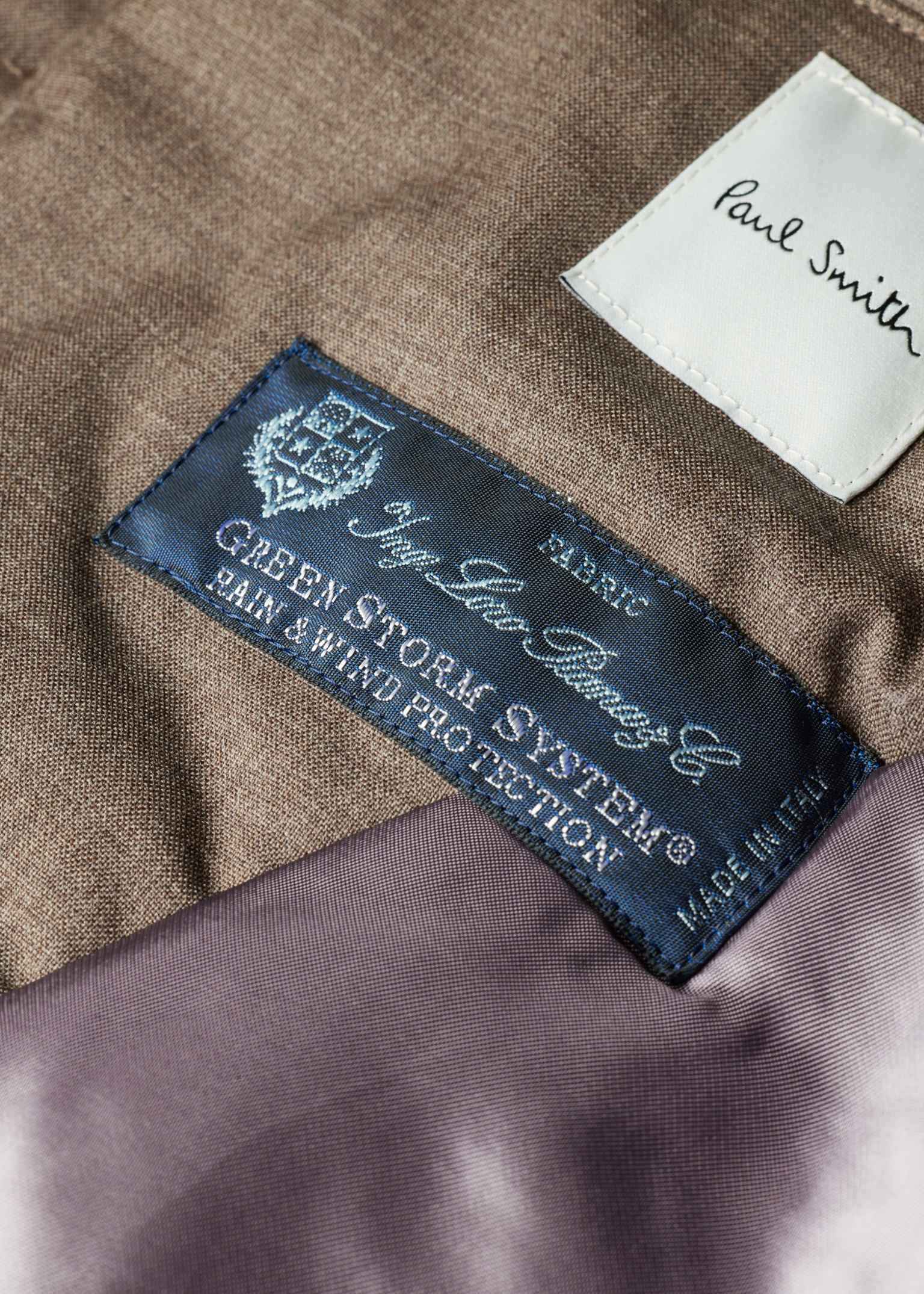 Men's Brown Melange 'Storm System' Wool Gilet