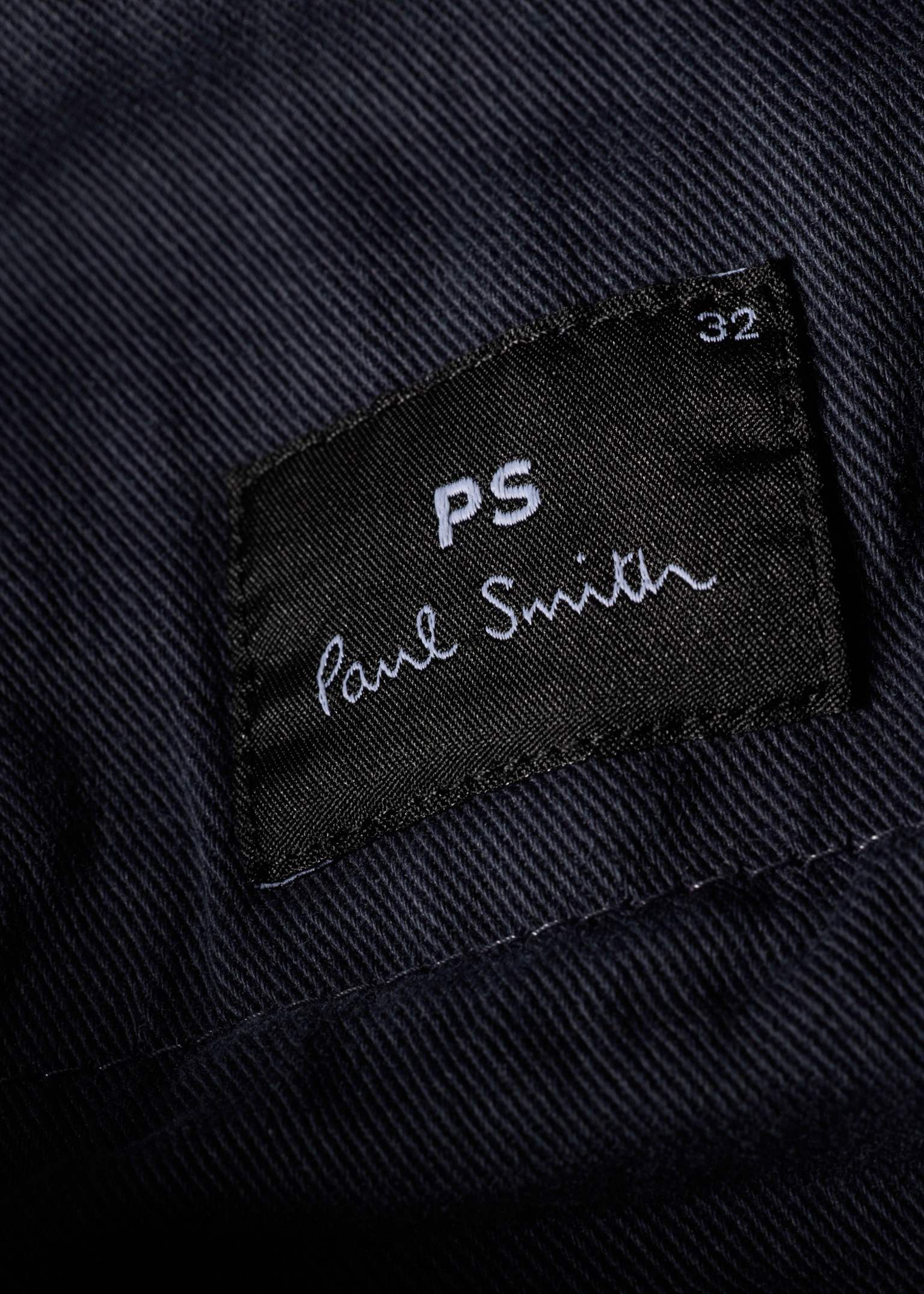 Men's Washed Navy Stretch Cotton-Twill Chinos