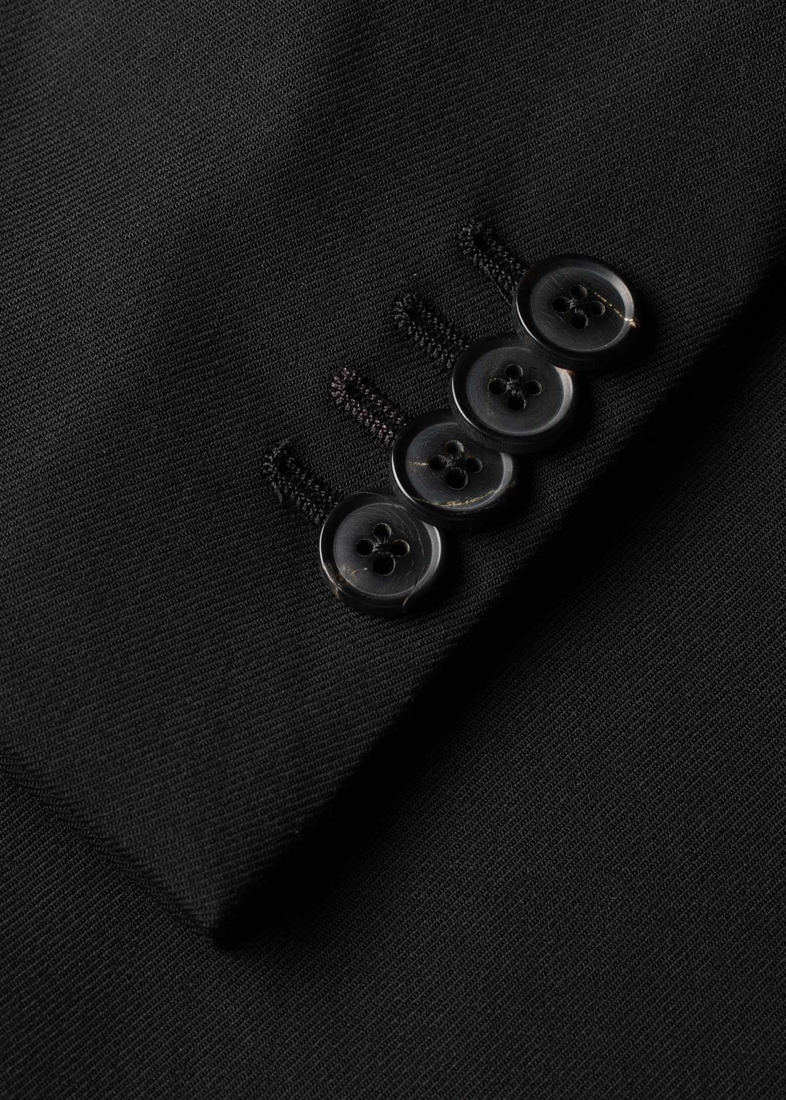 The Soho - Tailored-Fit Black Wool 'A Suit To Travel In' Blazer
