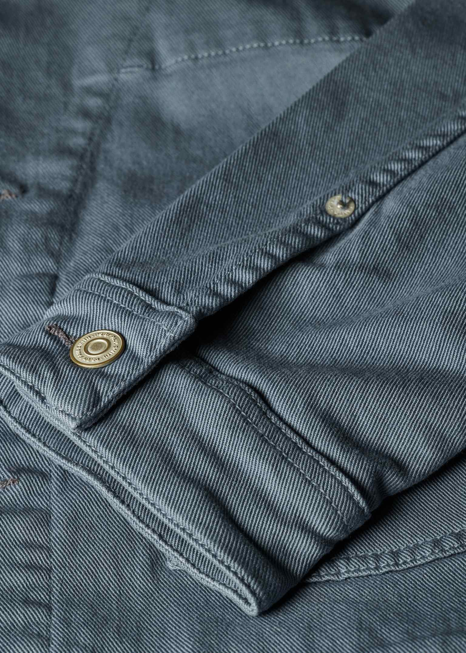 Men's Powder Blue Garment-Dyed Denim Work Jacket