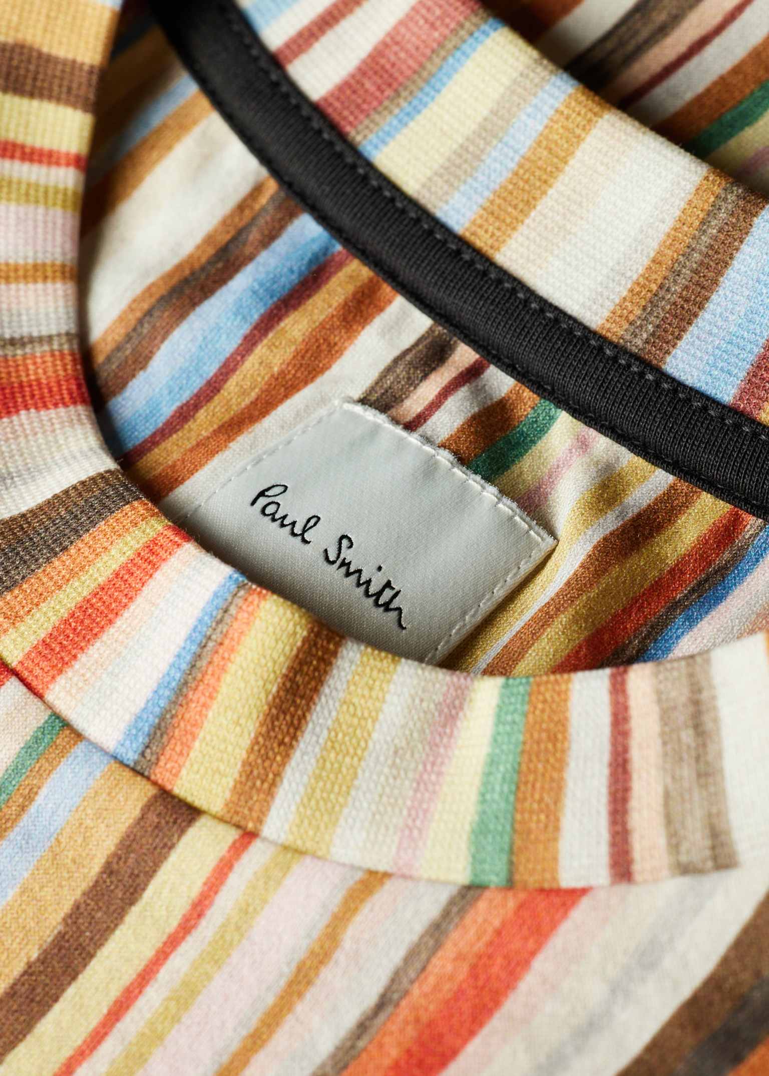 Men's 'Painted Signature Stripe' Cotton T-Shirt