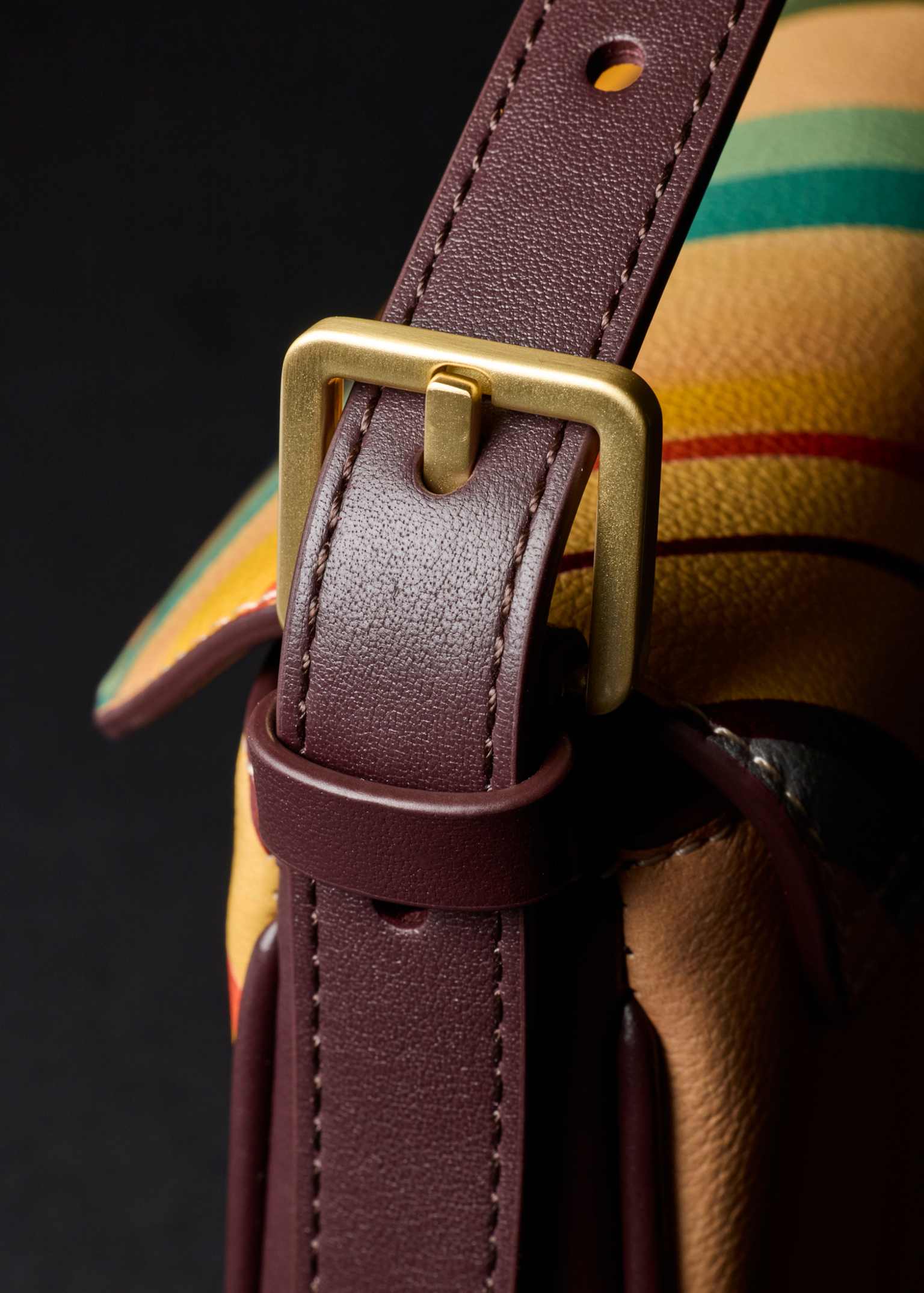 Women's Leather 'Swirl' Baguette Bag Paul Smith