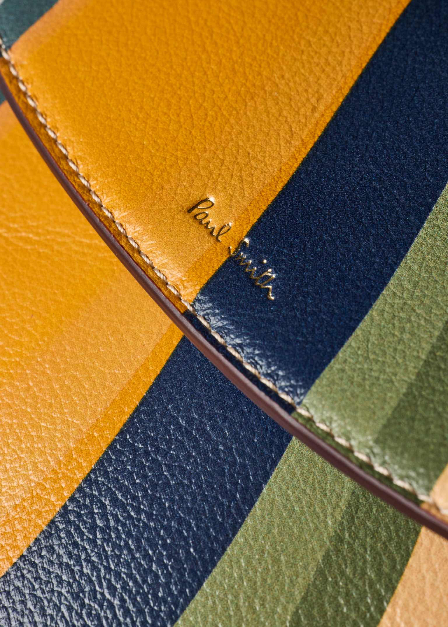 Women's Leather 'Swirl' Baguette Bag Paul Smith