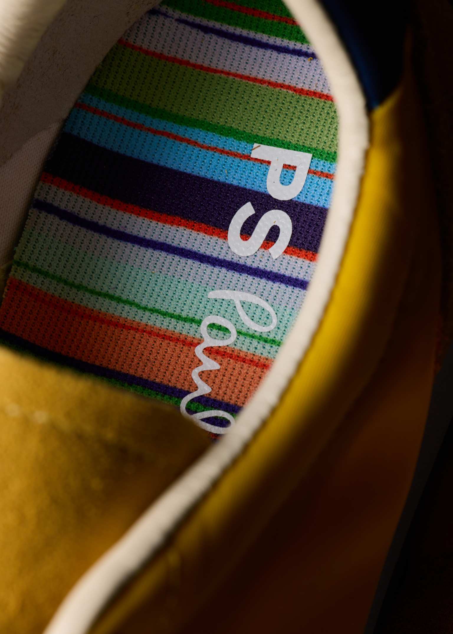Men's Yellow 'Senso' Trainers