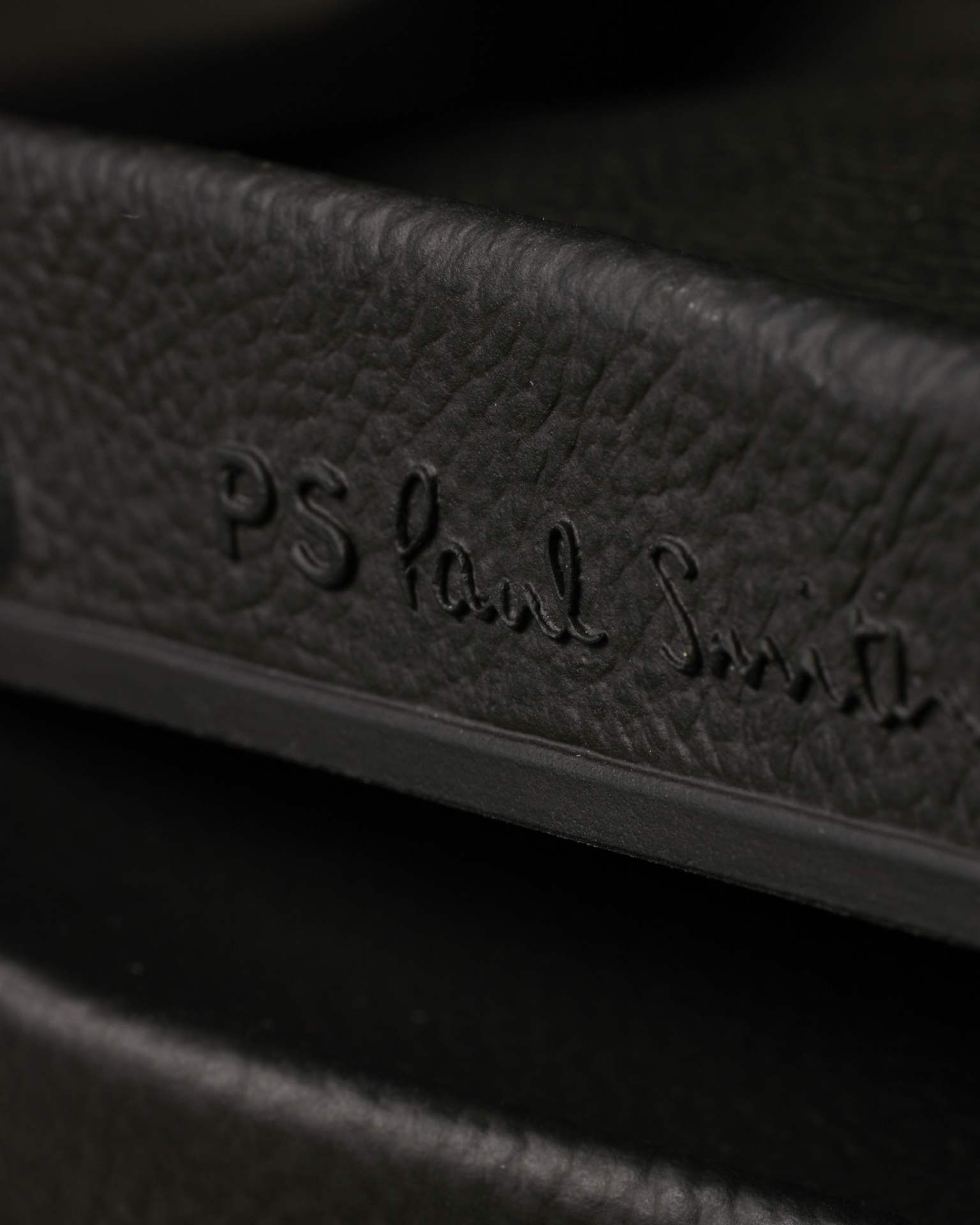 Men's Black Zebra 'Zed' Slides