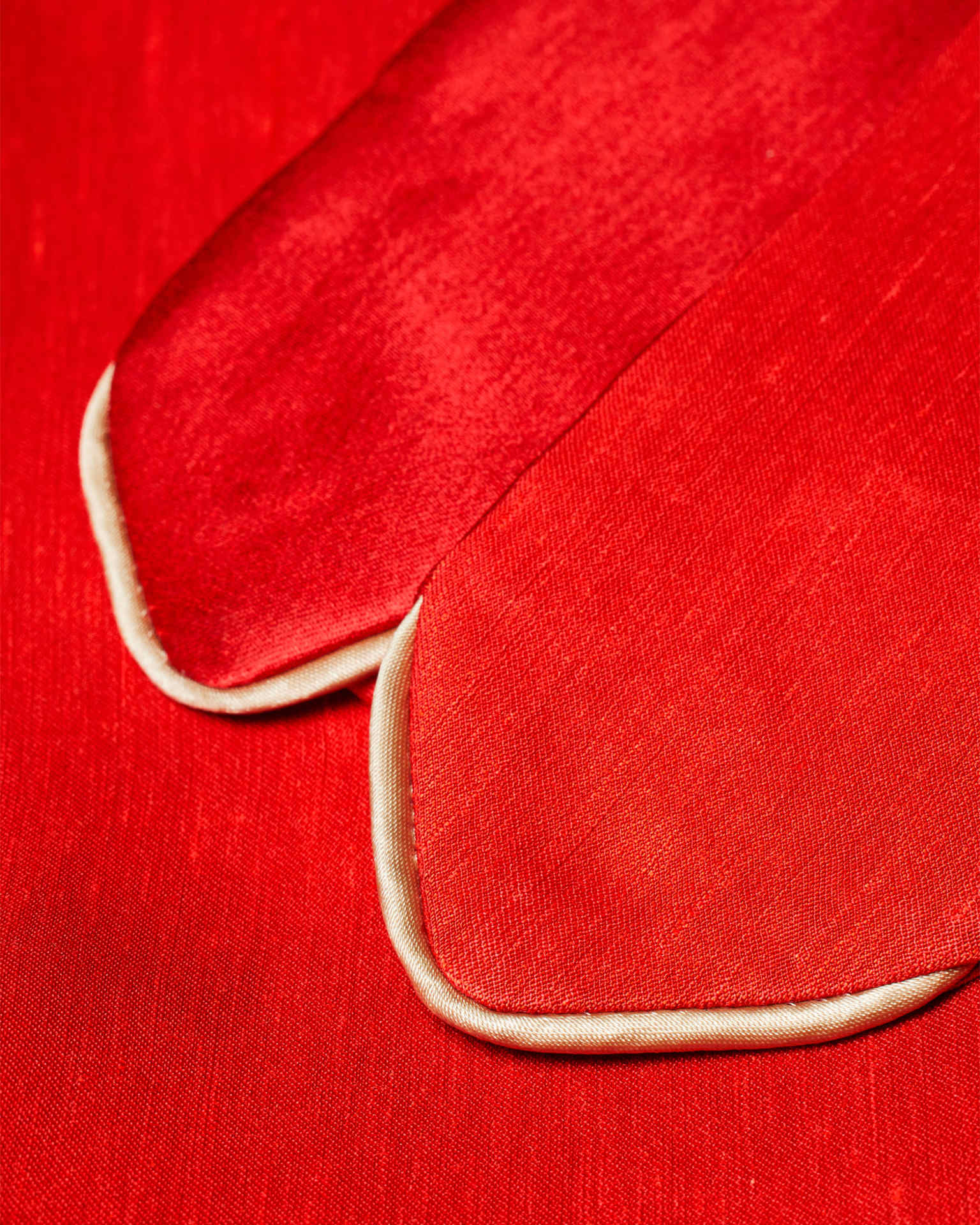 Daniel Hanson For Paul Smith - Red Linen And Silk Dressing Gown