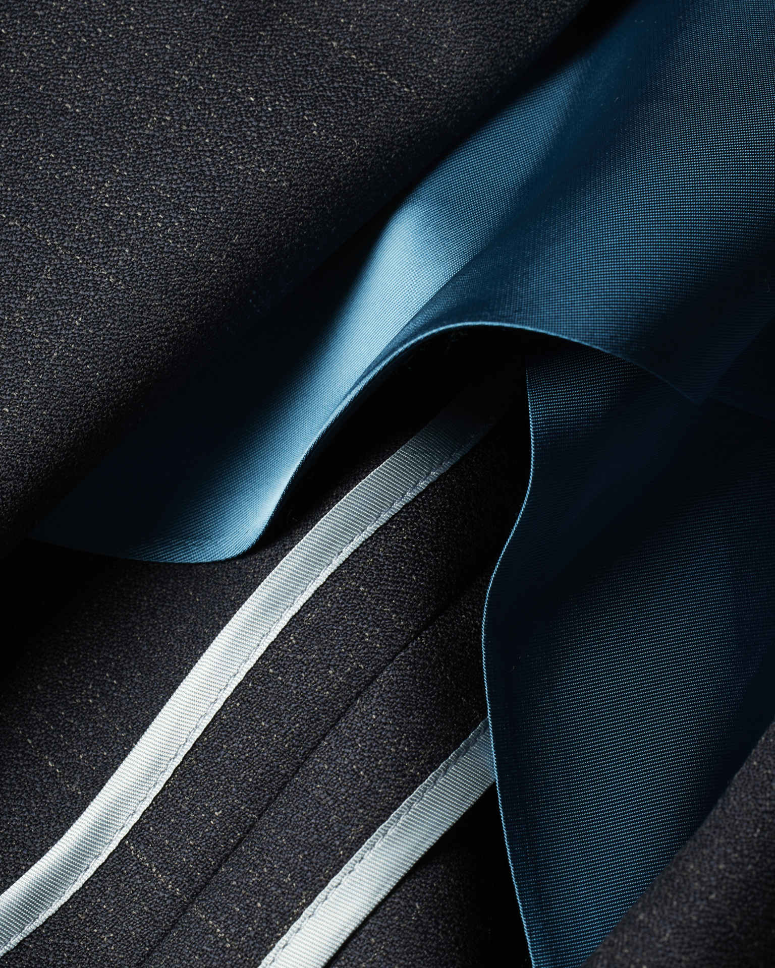 Tailored-Fit Navy Windowpane Check Wool Buggy-Lined Blazer