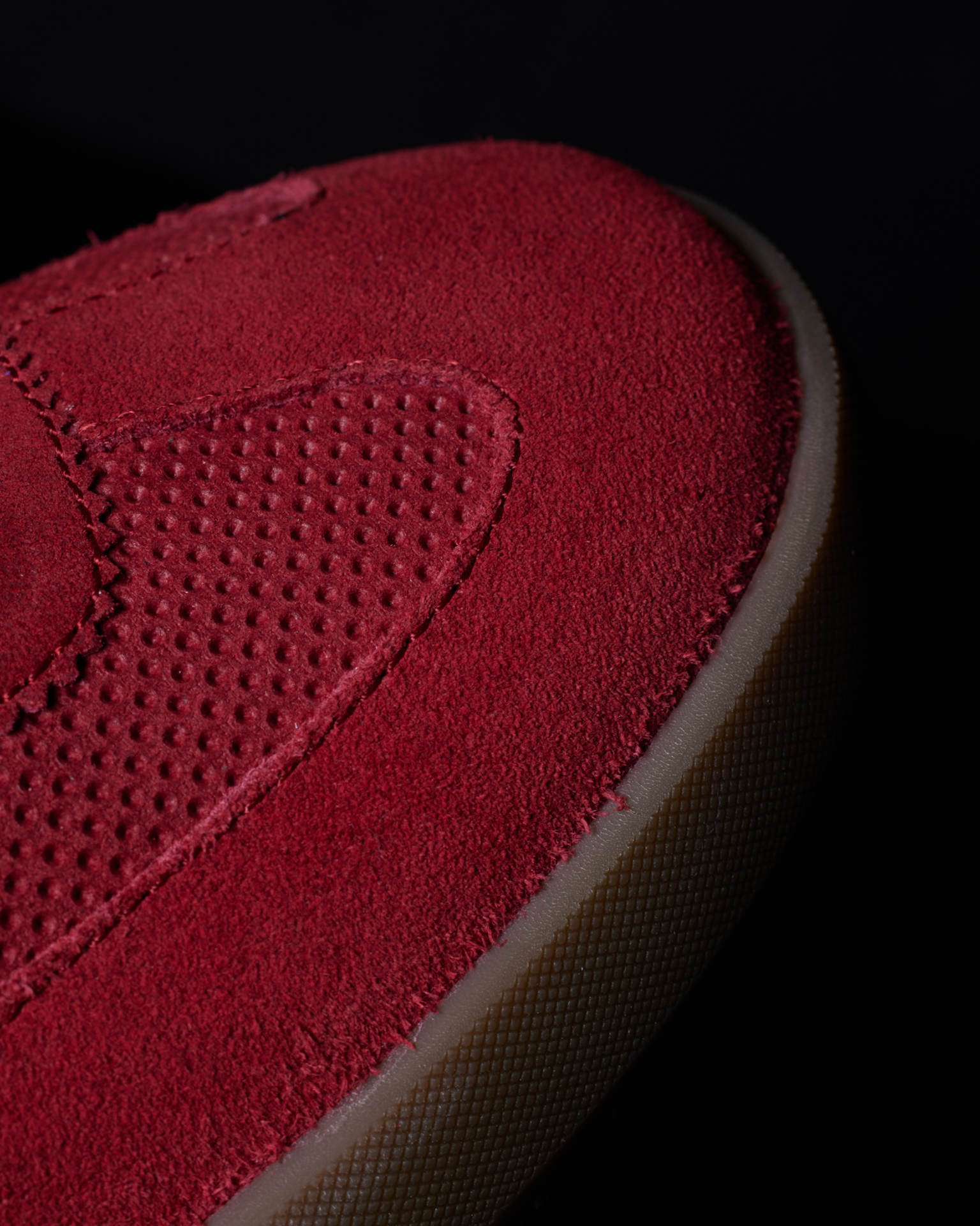 Men's Red Suede 'Dover' Trainers