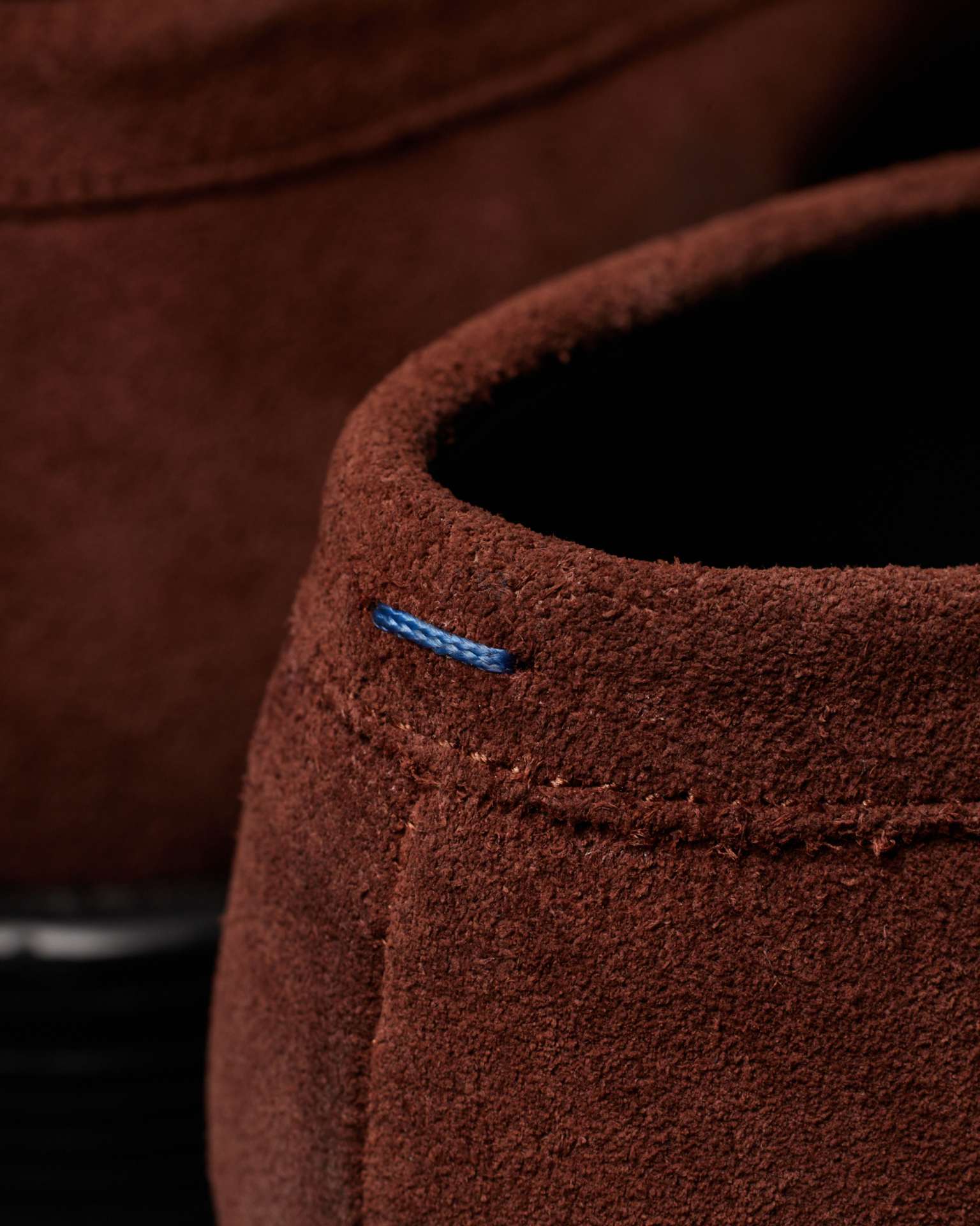 Men's Brick Red Suede 'Pierce' Loafers