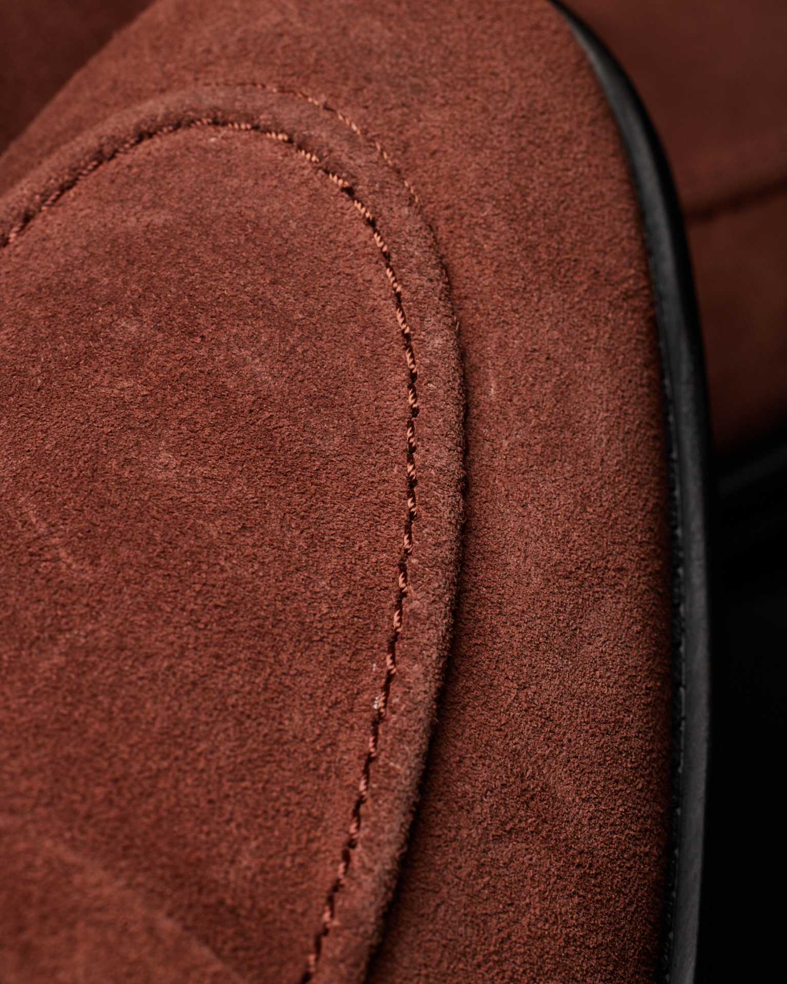 Men's Brick Red Suede 'Pierce' Loafers