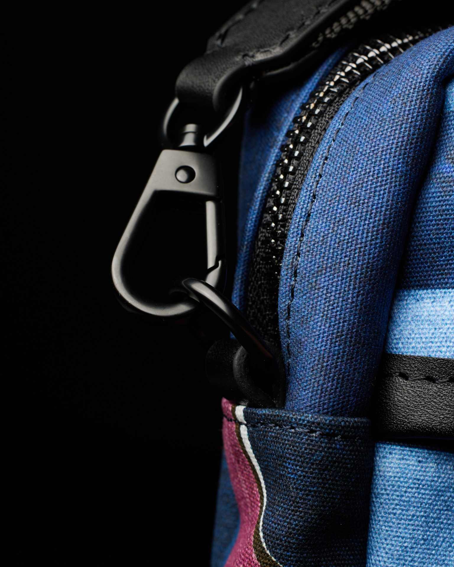 Men's Indigo Blue 'X-Ray Print' Flight Bag