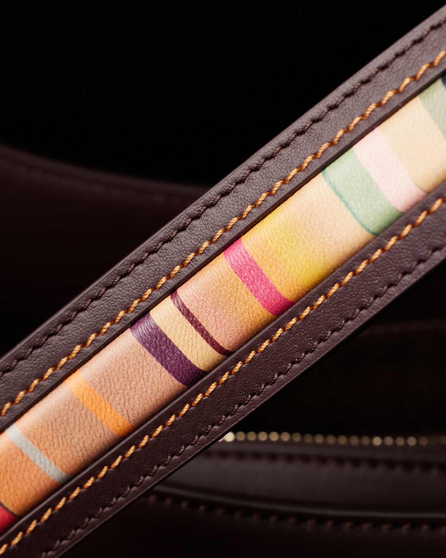 Women's Burgundy Inverted 'Dusky Swirl' Shopper Bag