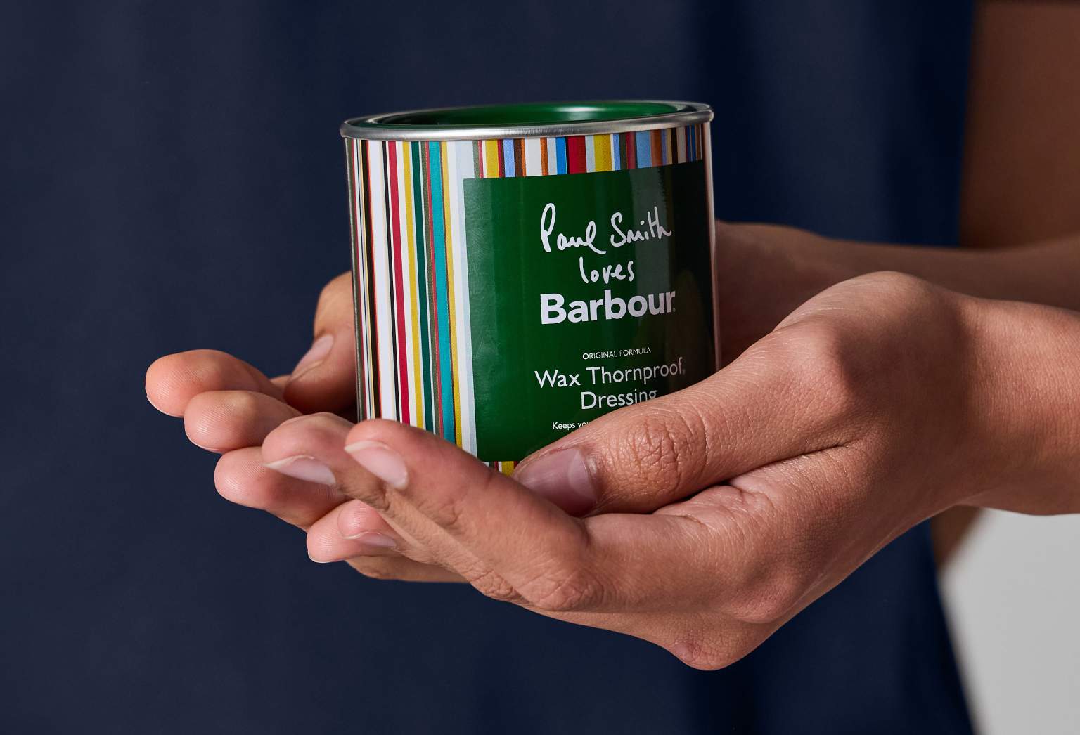 Paul Smith loves Barbour - Navy Beeston Wax Jacket