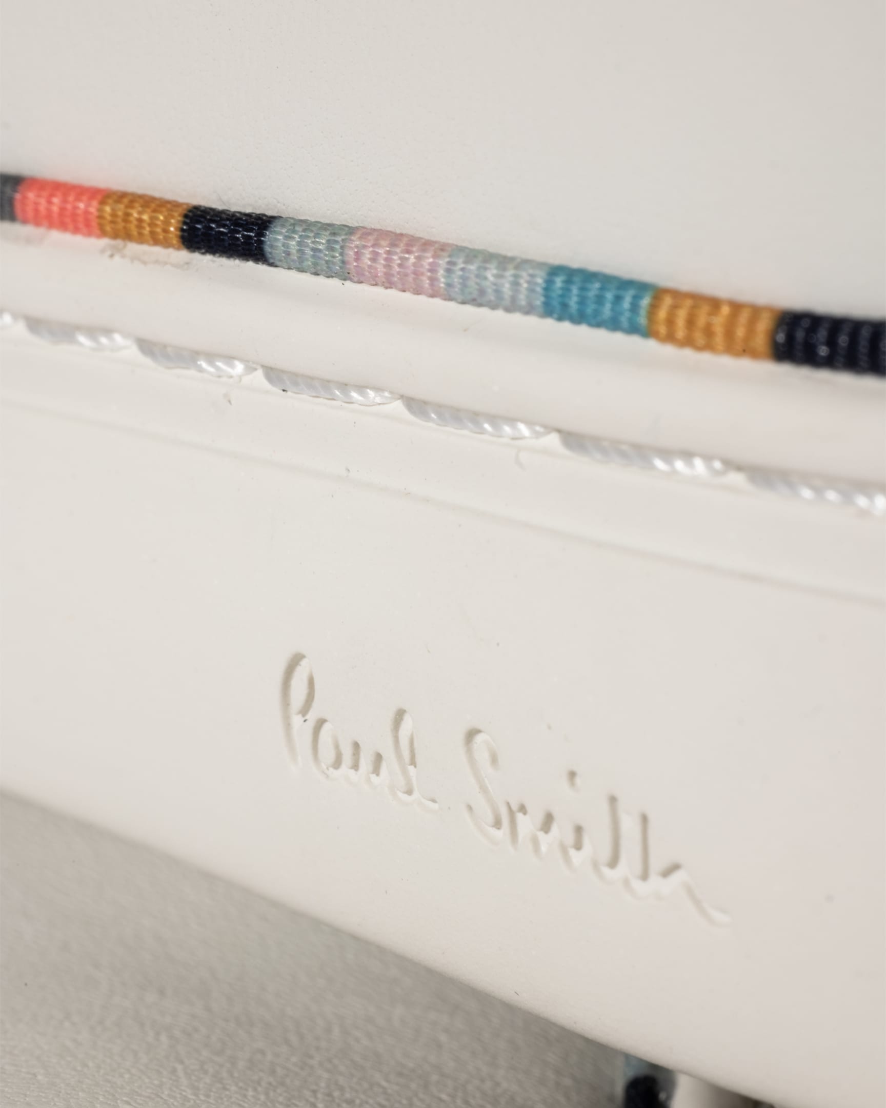 Women's White 'Lapin' Swirl Band Sneakers