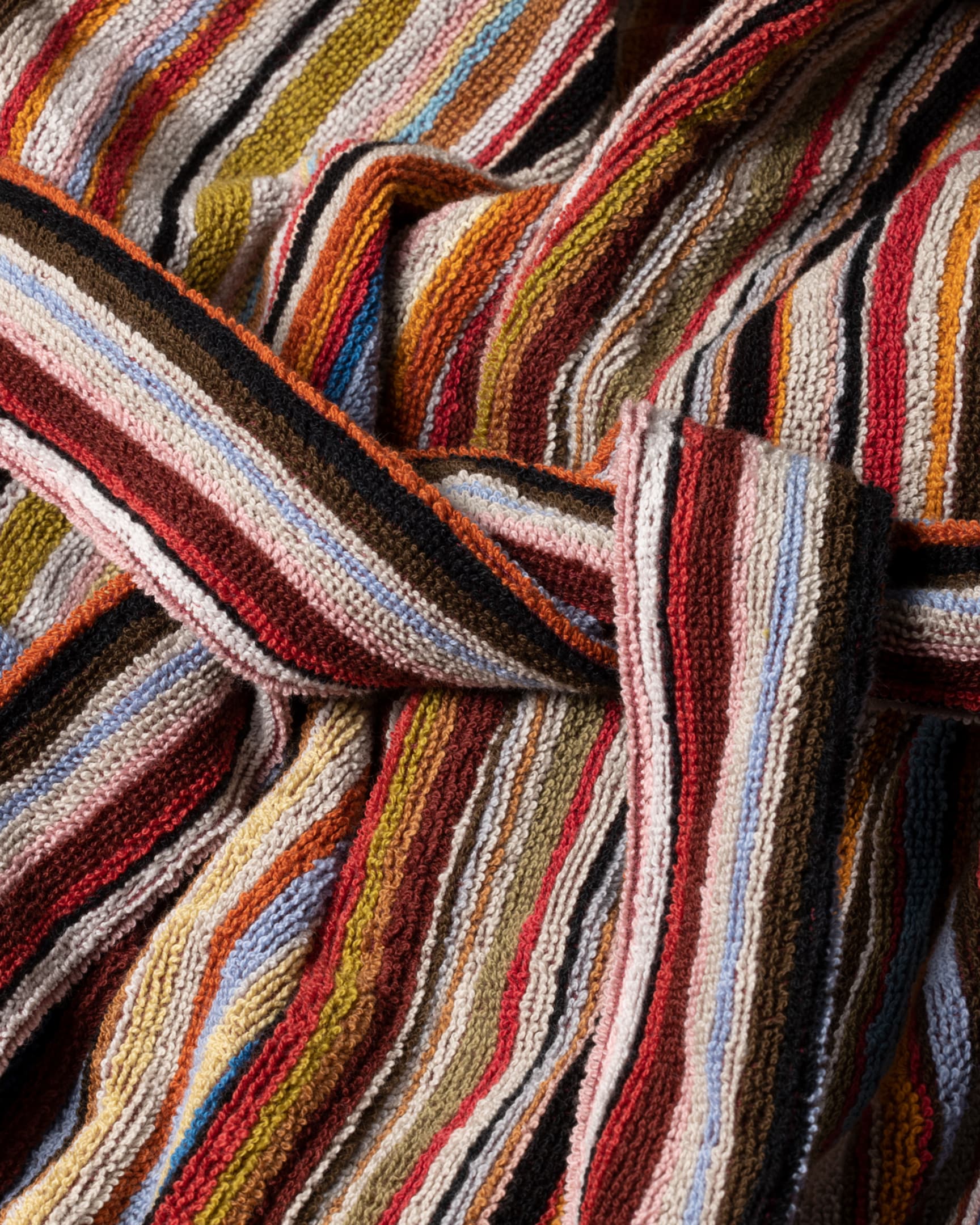 Men's 'Signature Stripe' Cotton Dressing Gown