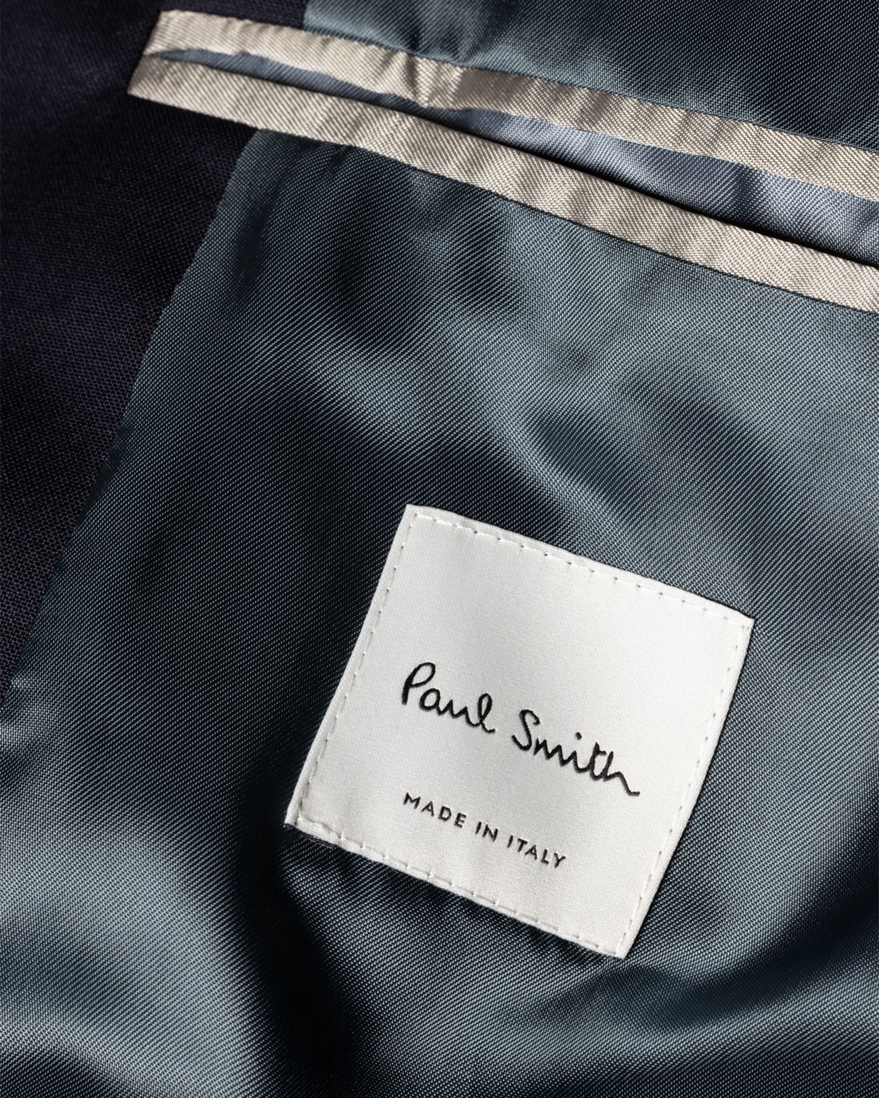 Navy 'Storm System' Wool Mac With Detachable Gilet