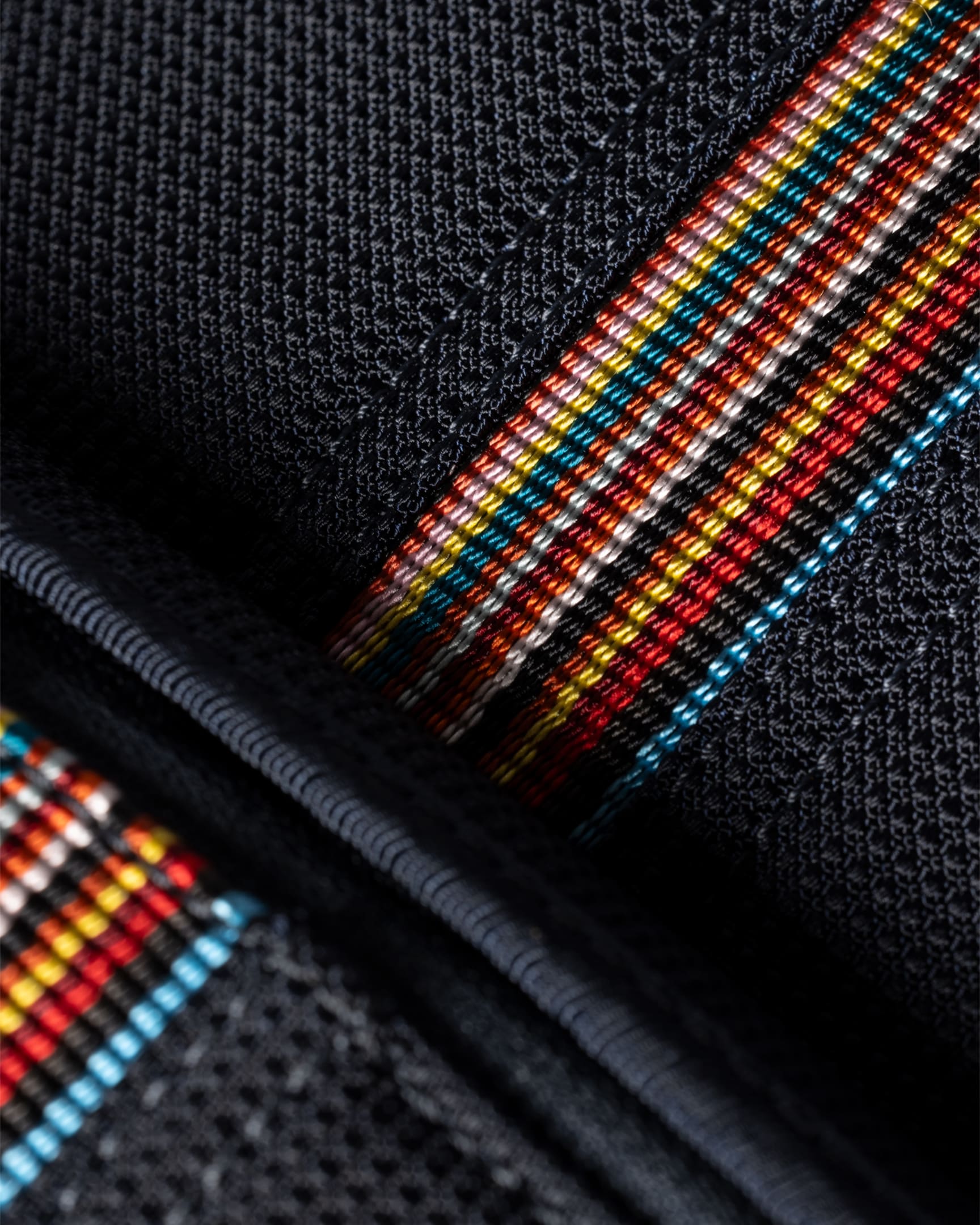 Men's Navy 'Signature Stripe' Backpack