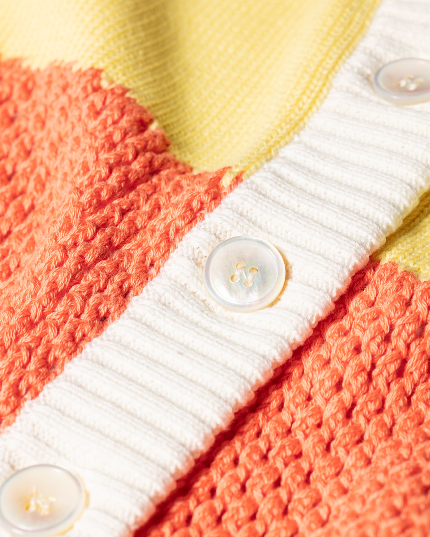 Women's Ecru Crochet 'Sunray' Cardigan Paul Smith