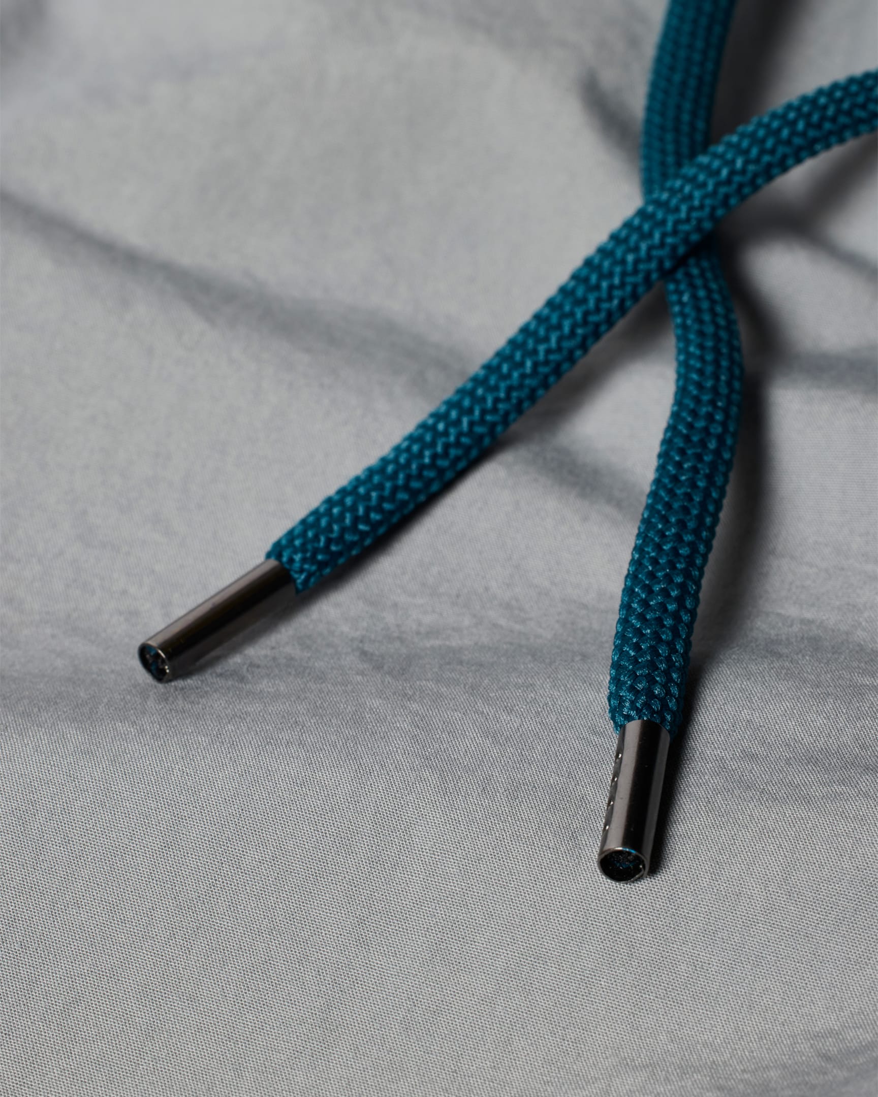 Men's Grey Cotton Drawstring Trousers