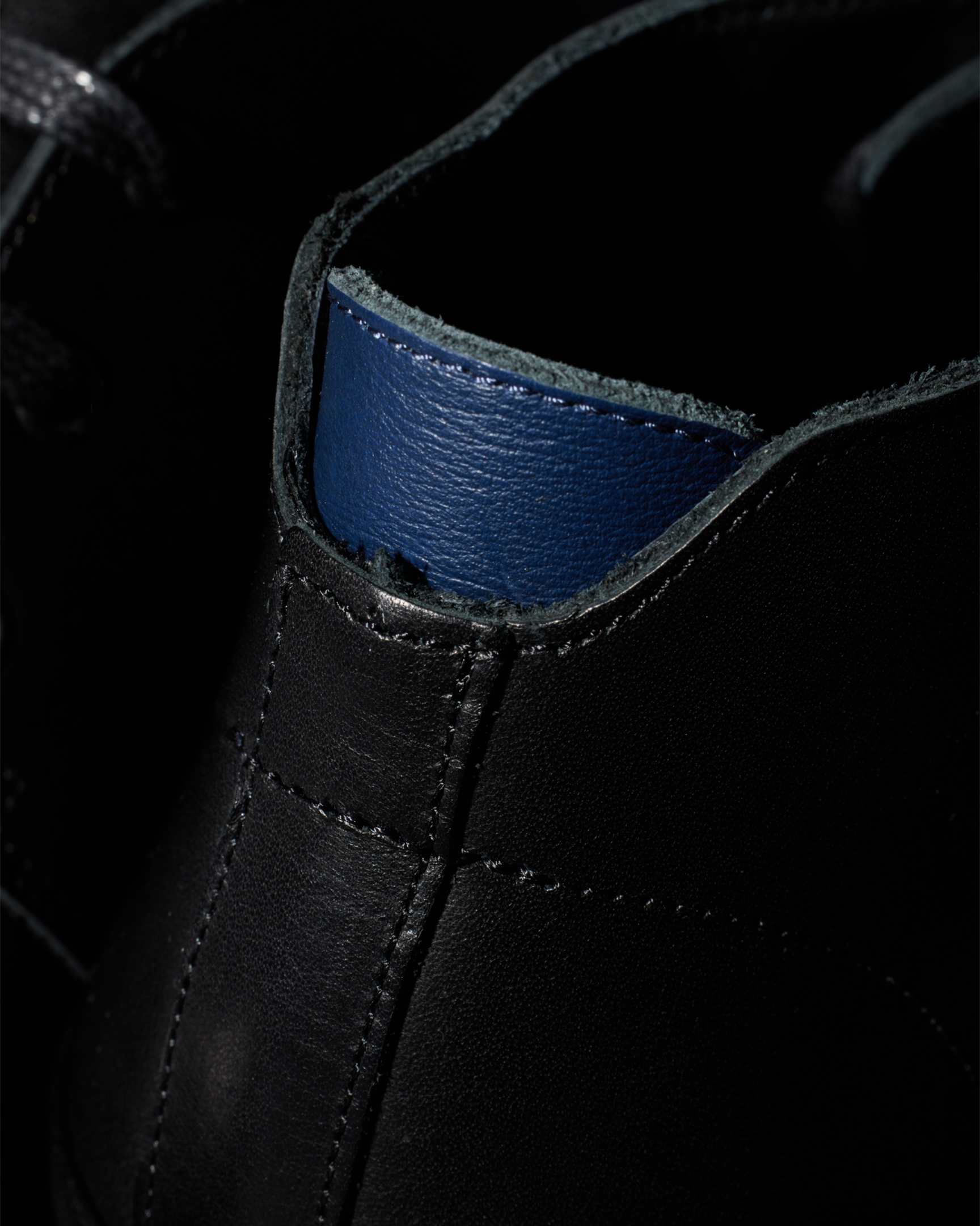 Men's Black Leather 'Crane' Chukka Boots