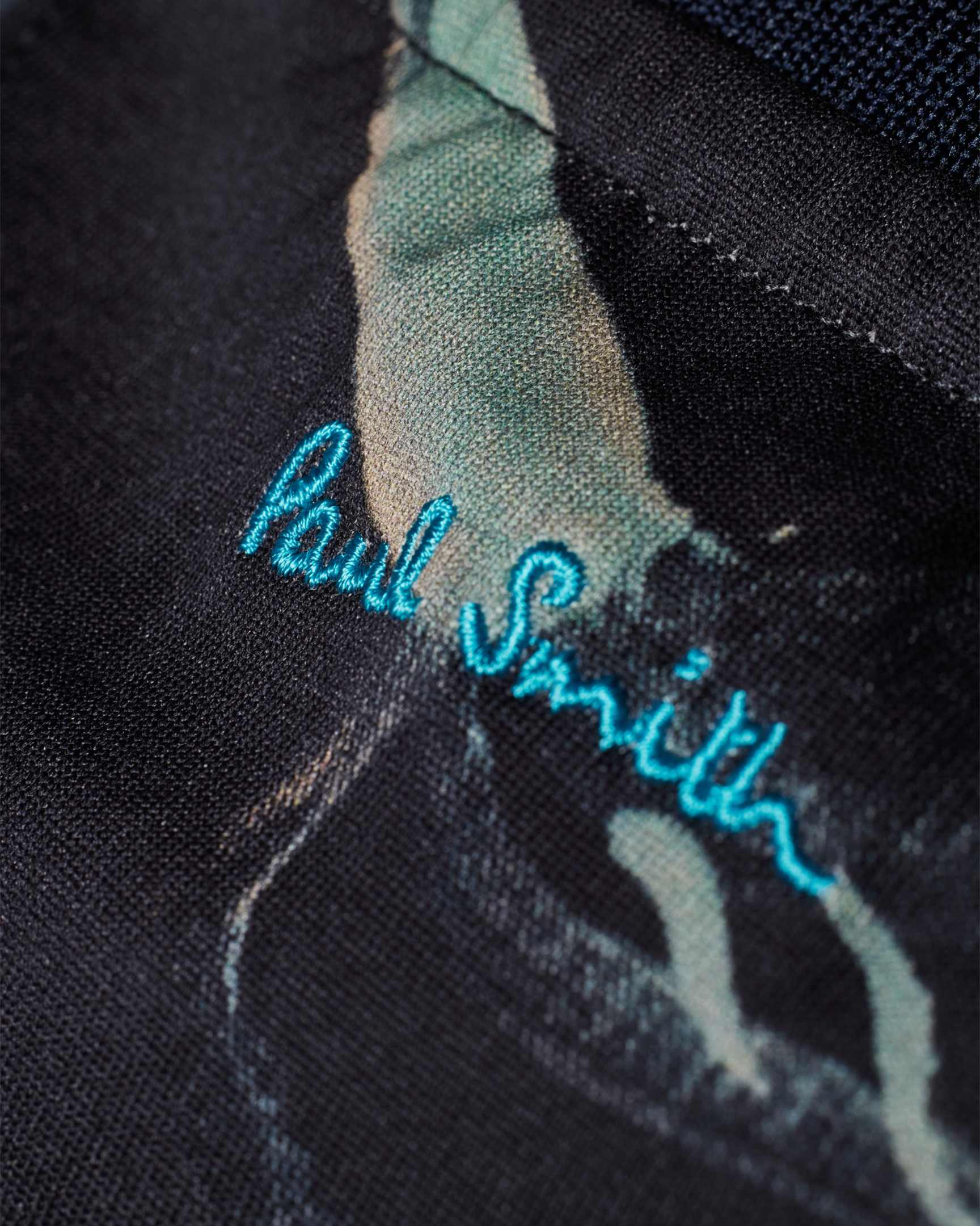 Men's Navy 'Thistleberry' Print T-Shirt