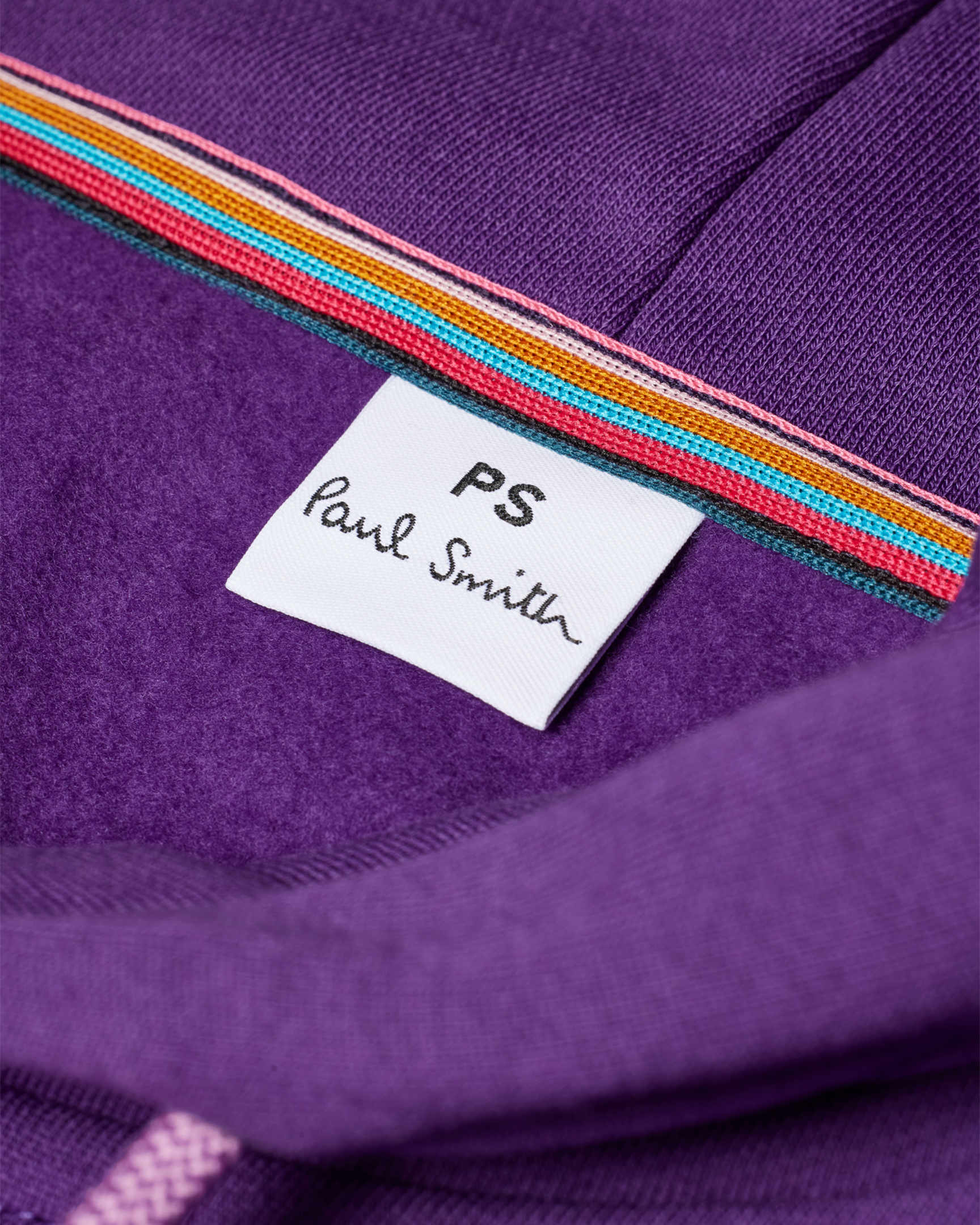 Women's Purple Zebra Logo Hoodie