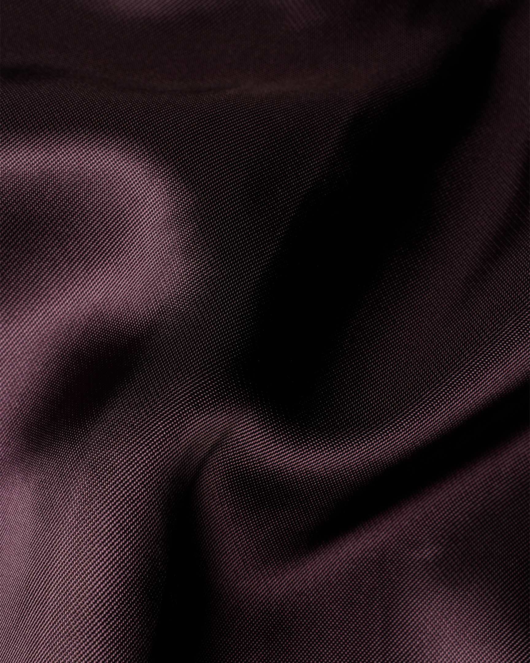 Women's Purple Wool-Cashmere Blend Cropped Cocoon Jacket