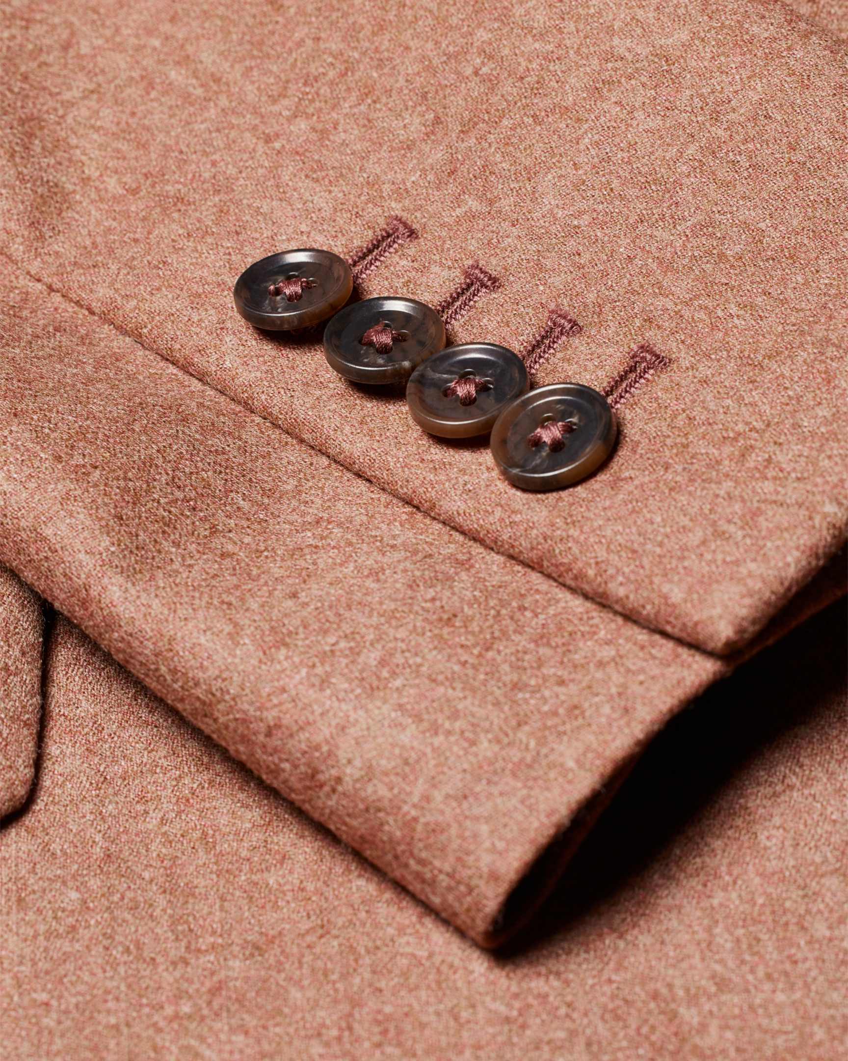 Women's Dusty Rose Wool-Cashmere Suit
