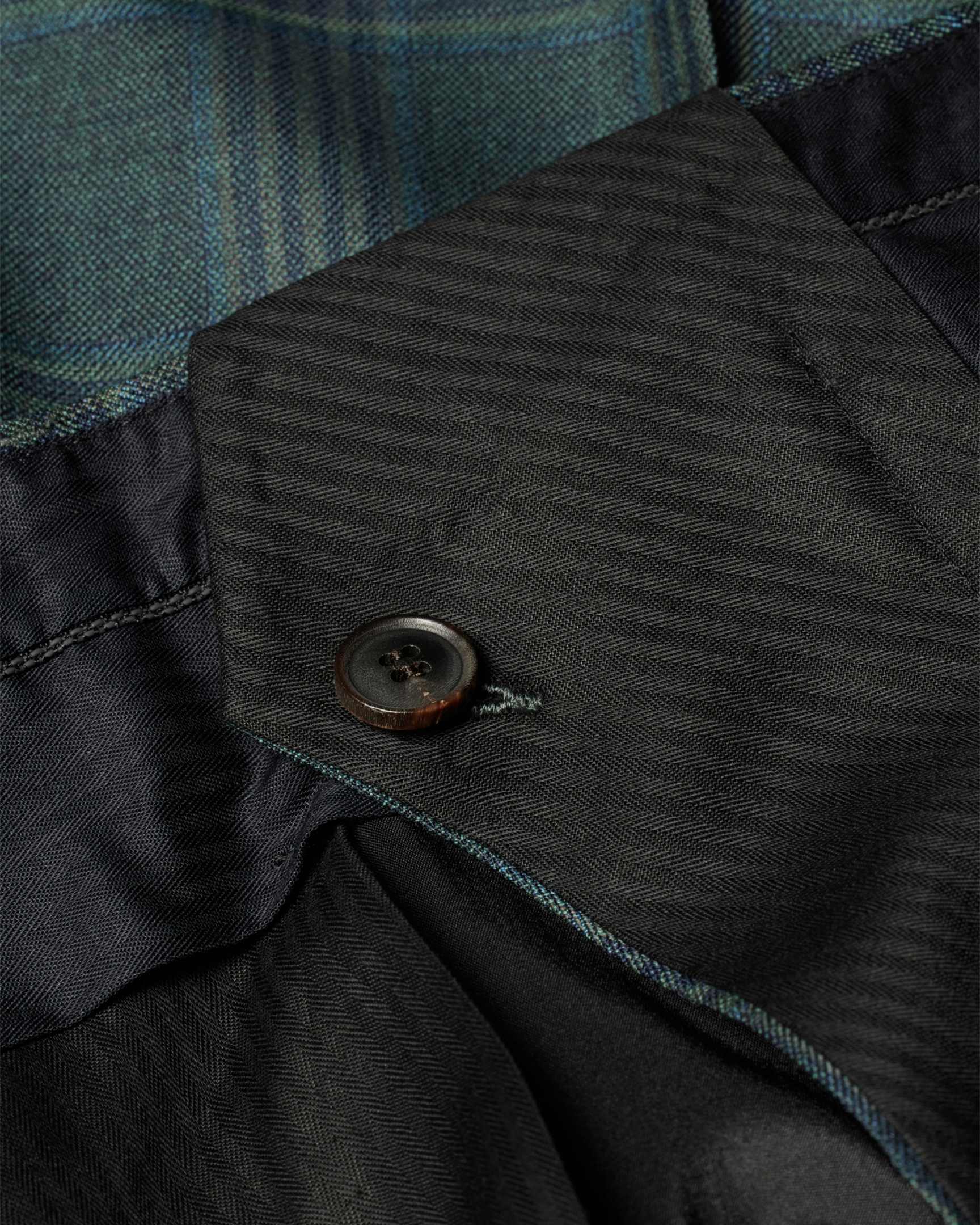 Costume Homme Vert Sarcelle à Carreaux en Laine