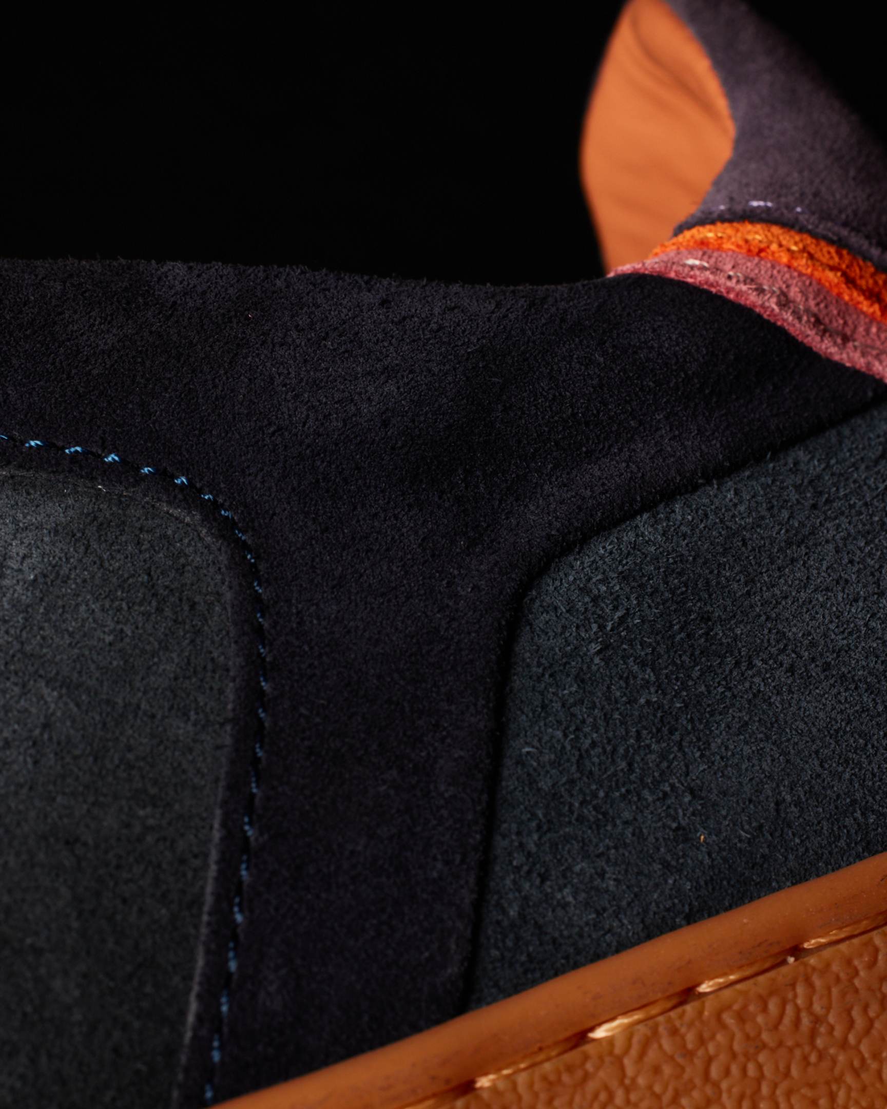Men's Navy Suede 'Destry' Trainers