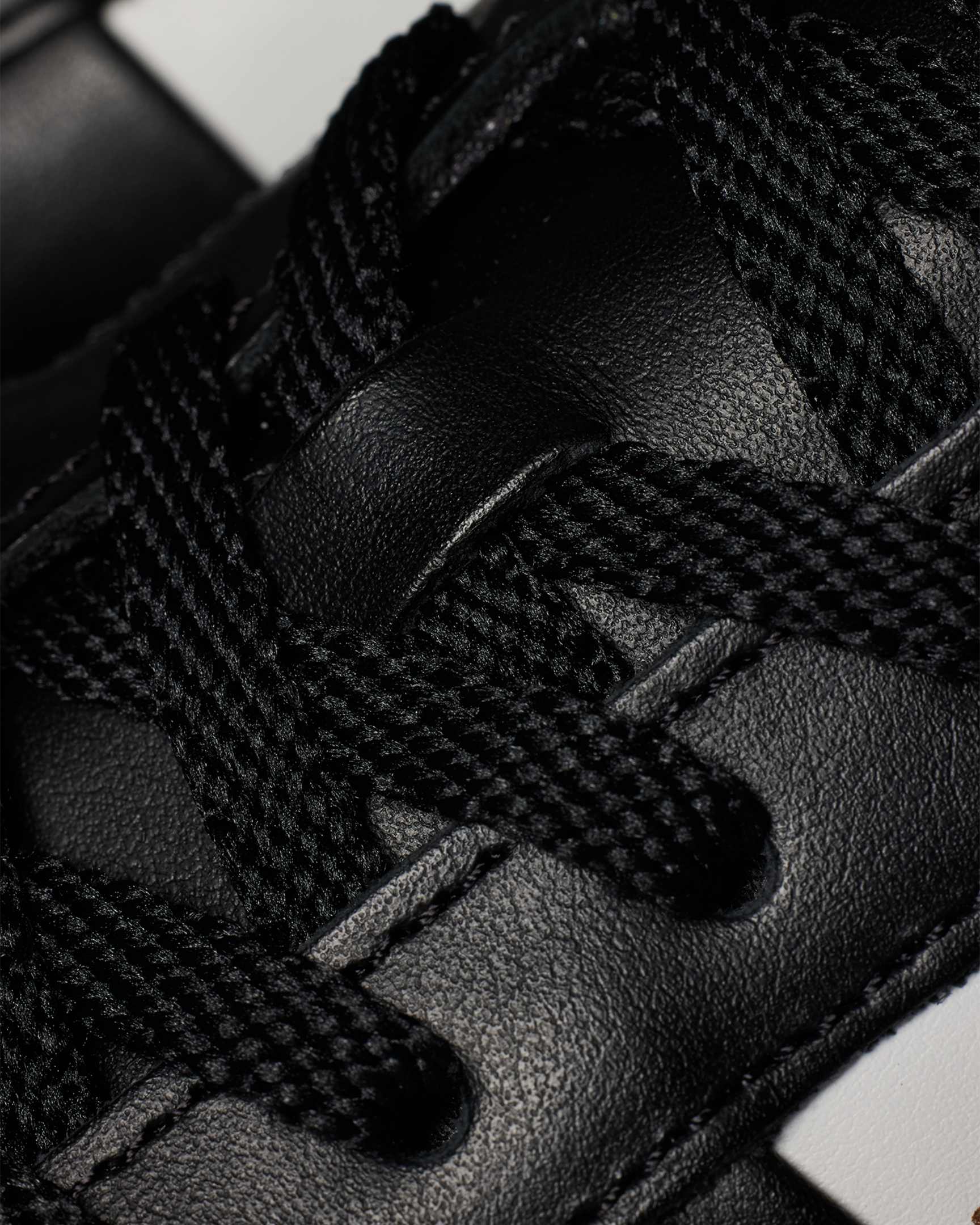 Men's Black and White 'Dover' Panel Sneakers