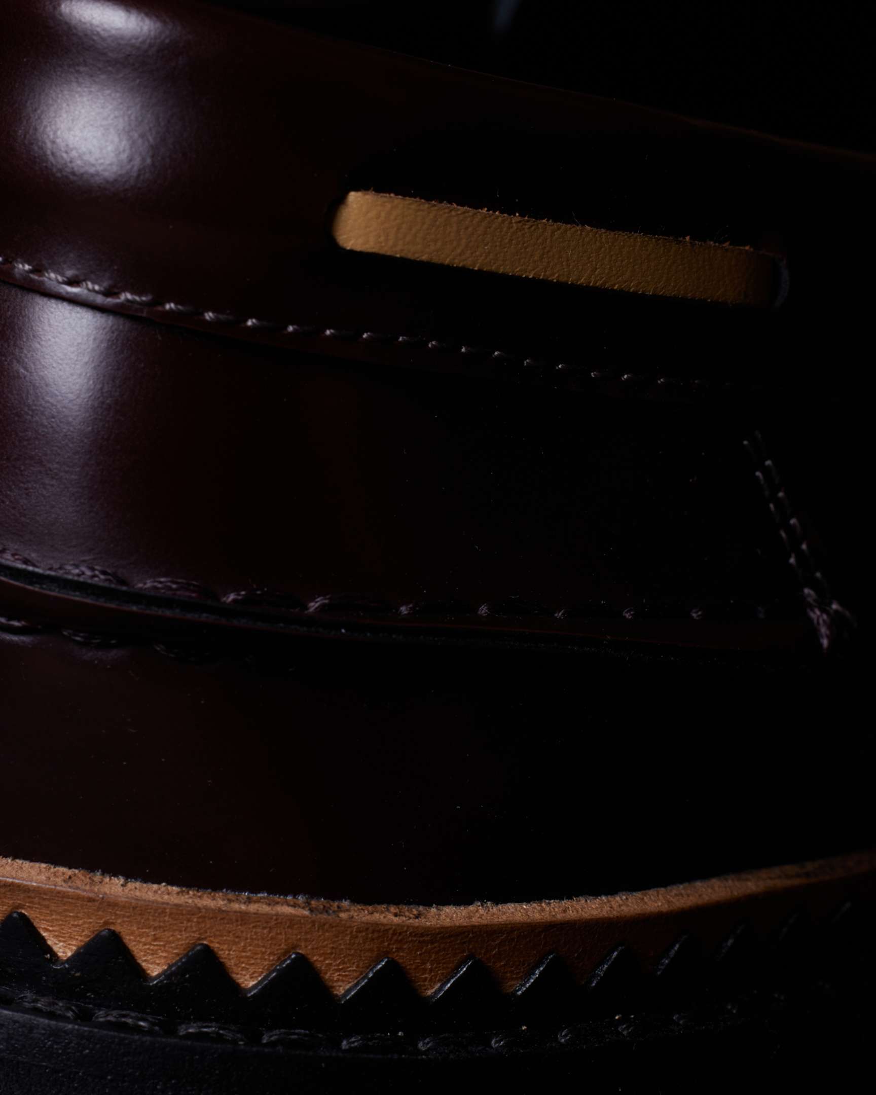 Men's Bordeaux Leather 'Barca' Shoes