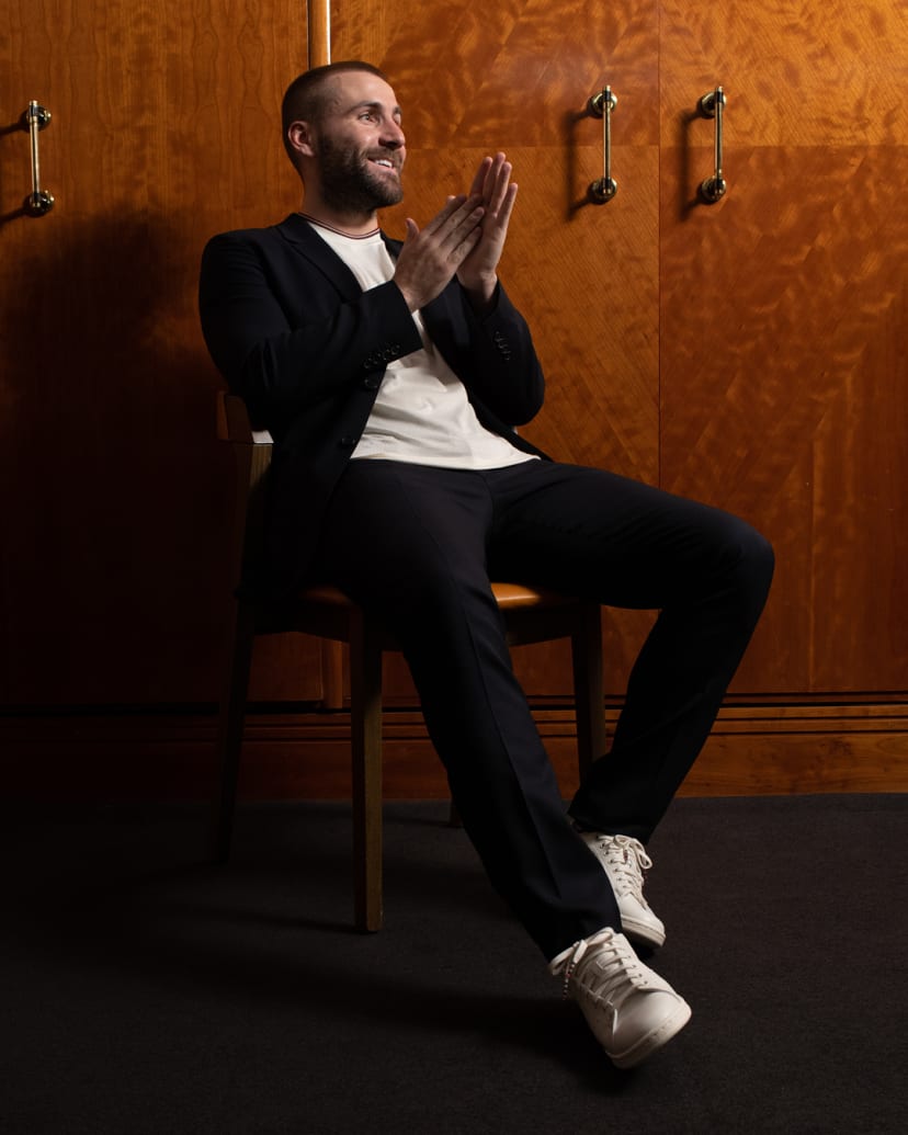 Paul Smith + Manchester United + adidas Stan Smith