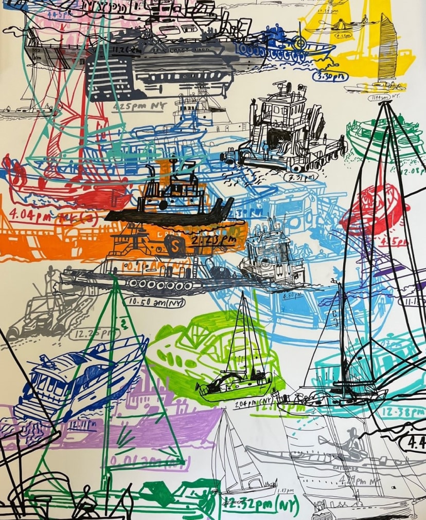 Pat Vale: ‘Drawn Two Cities’ Exhibition at Albemarle