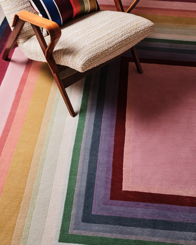 Paul Smith + The Rug Company: Stripe and Swirl