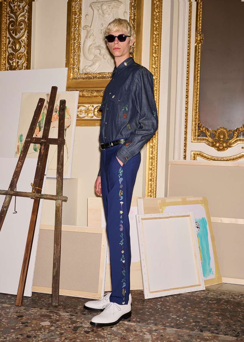 Paul Smith SS25 Pitti Presentation.