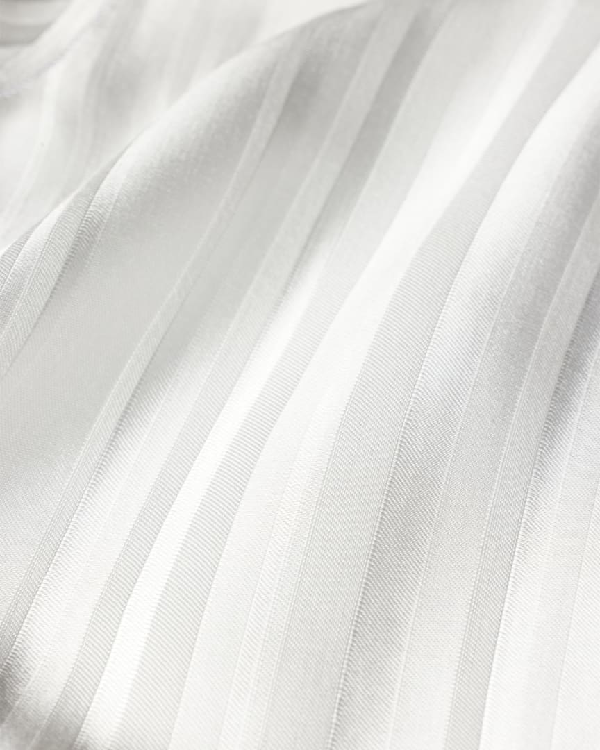 Women's White 'Shadow Stripe' Shirt