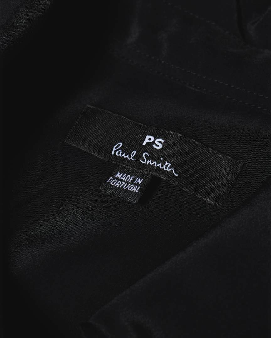 Women's Black Silk-Blend Shirt Maxi Dress